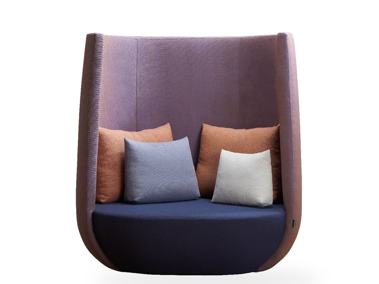 NIDO High-back fabric small sofa By ROSSIN | design JOI-DESIGN