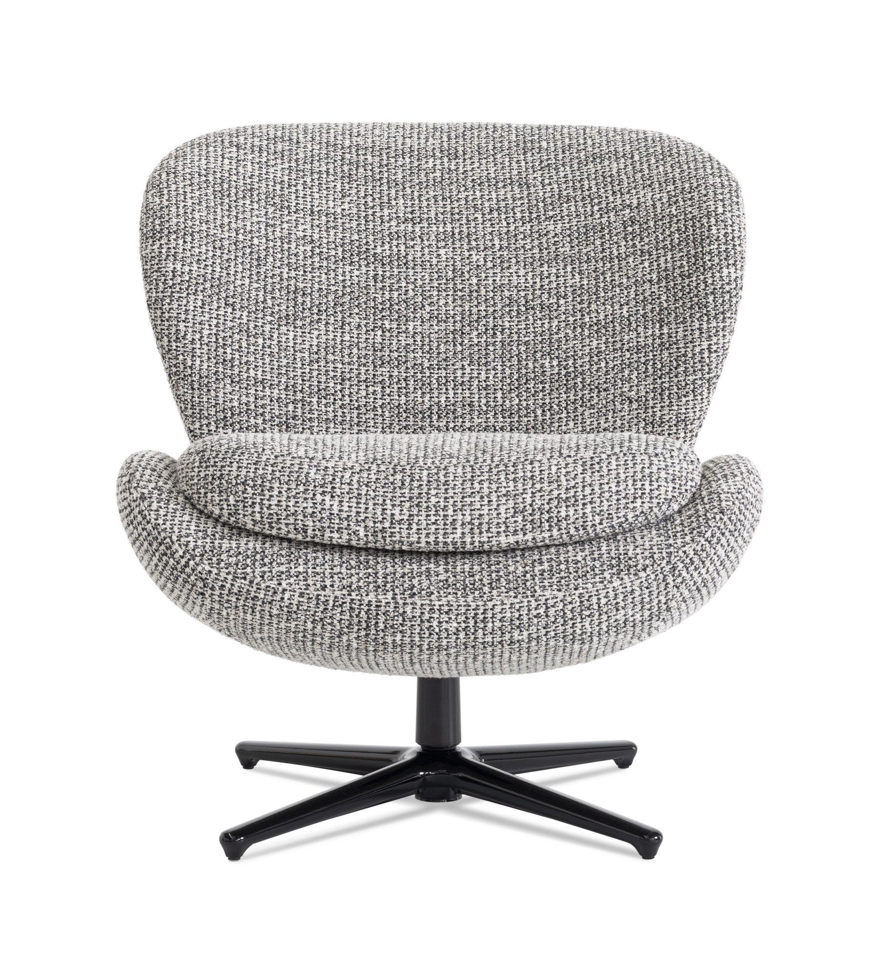 NIELS | Swivel easy chair Swivel with 4-spoke base fabric easy chair By ...