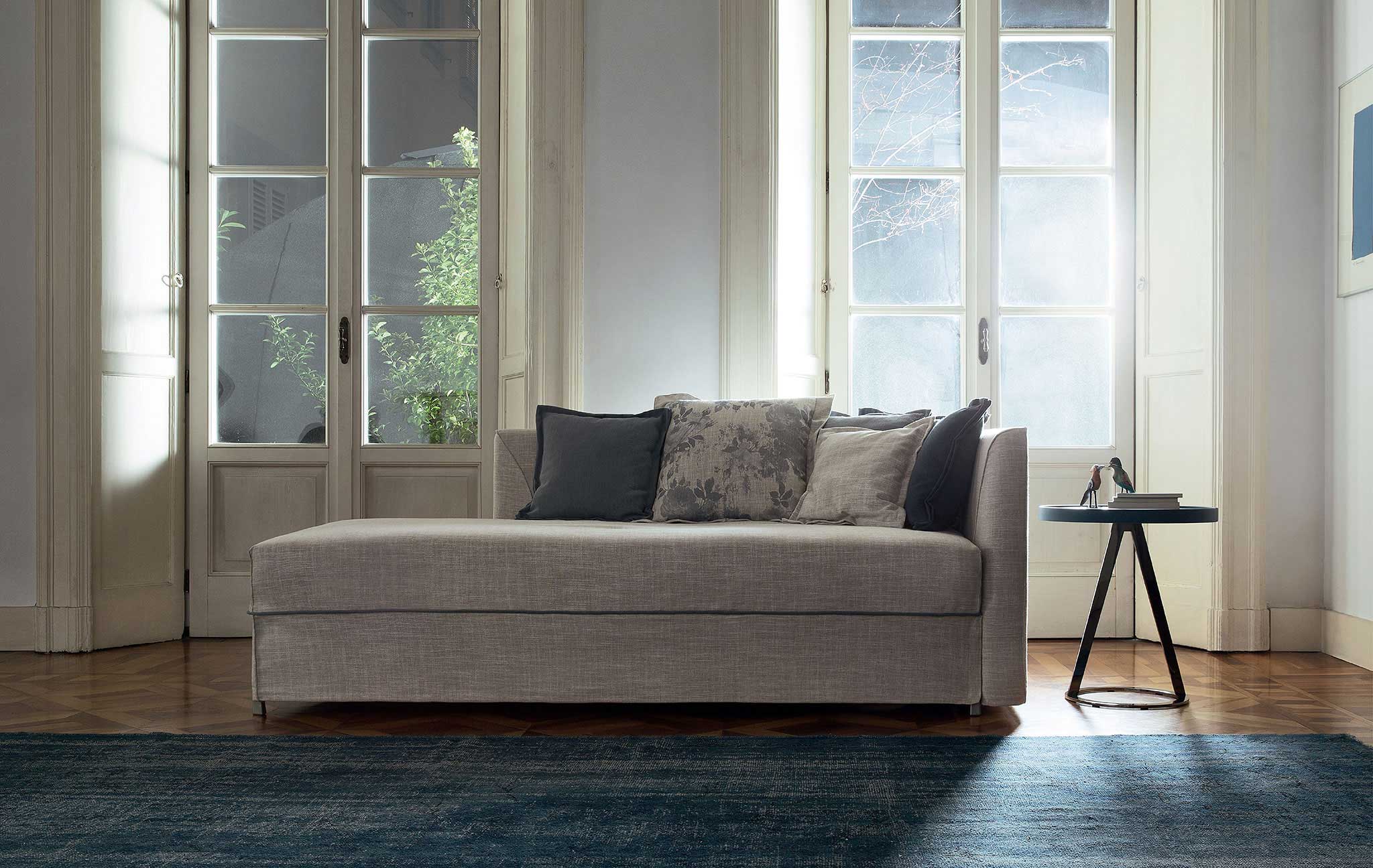 NIGHT&DAY MERIDIENNE Upholstered fabric day bed By Bodema | design ...