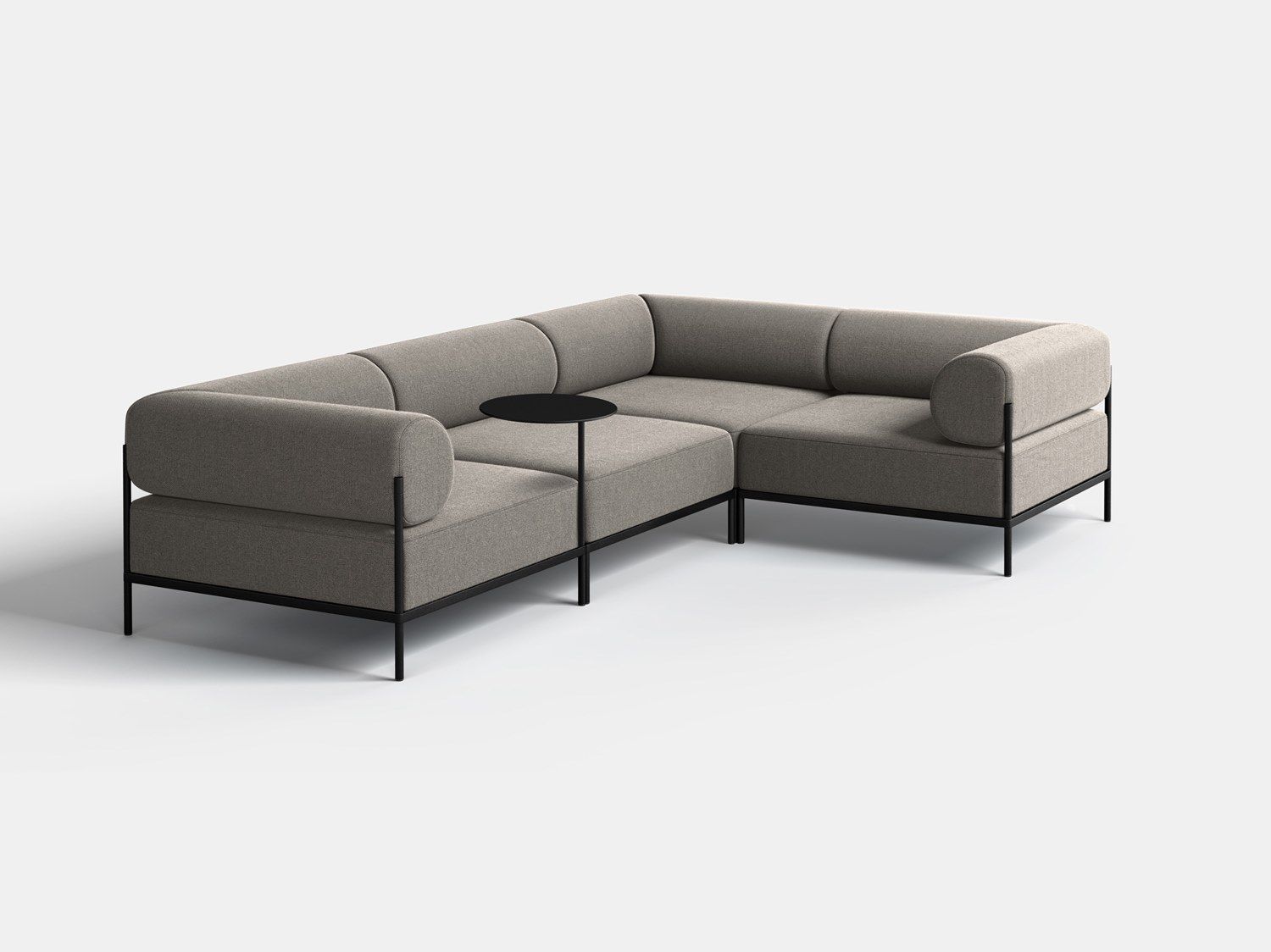 NOAH LIVING Corner modular sectional fabric sofa By Noah Living