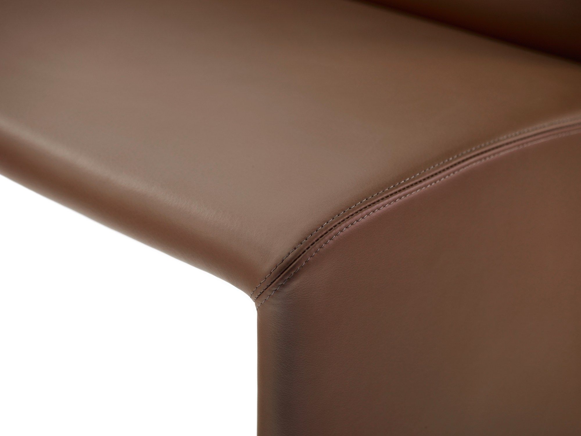 NOBILE BENCH 2510 Bench with cover of leather or fabric By Draenert ...