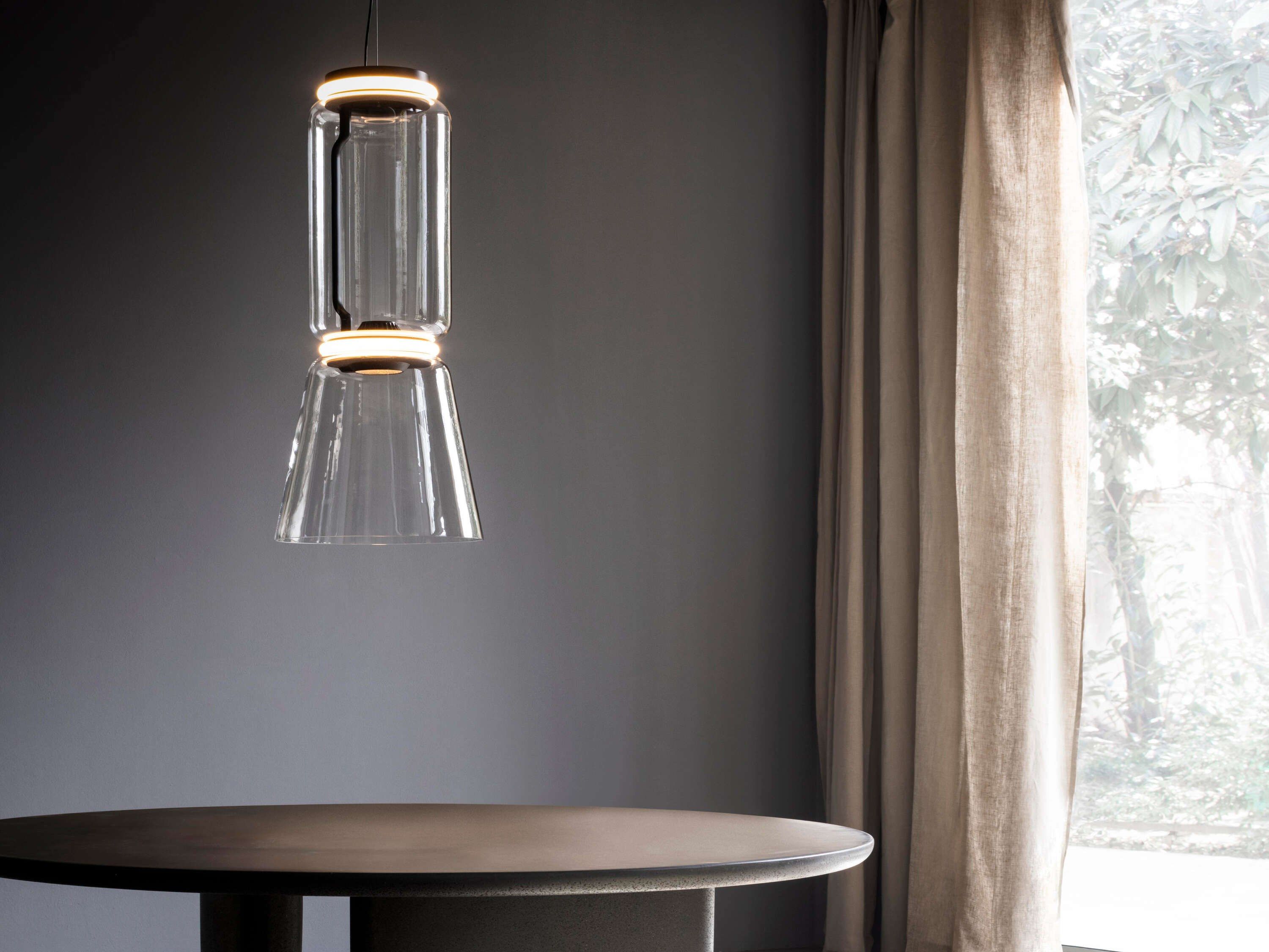 NOCTAMBULE SUSPENSION LOW CYLINDER CONE pendant lamp By Flos design ...