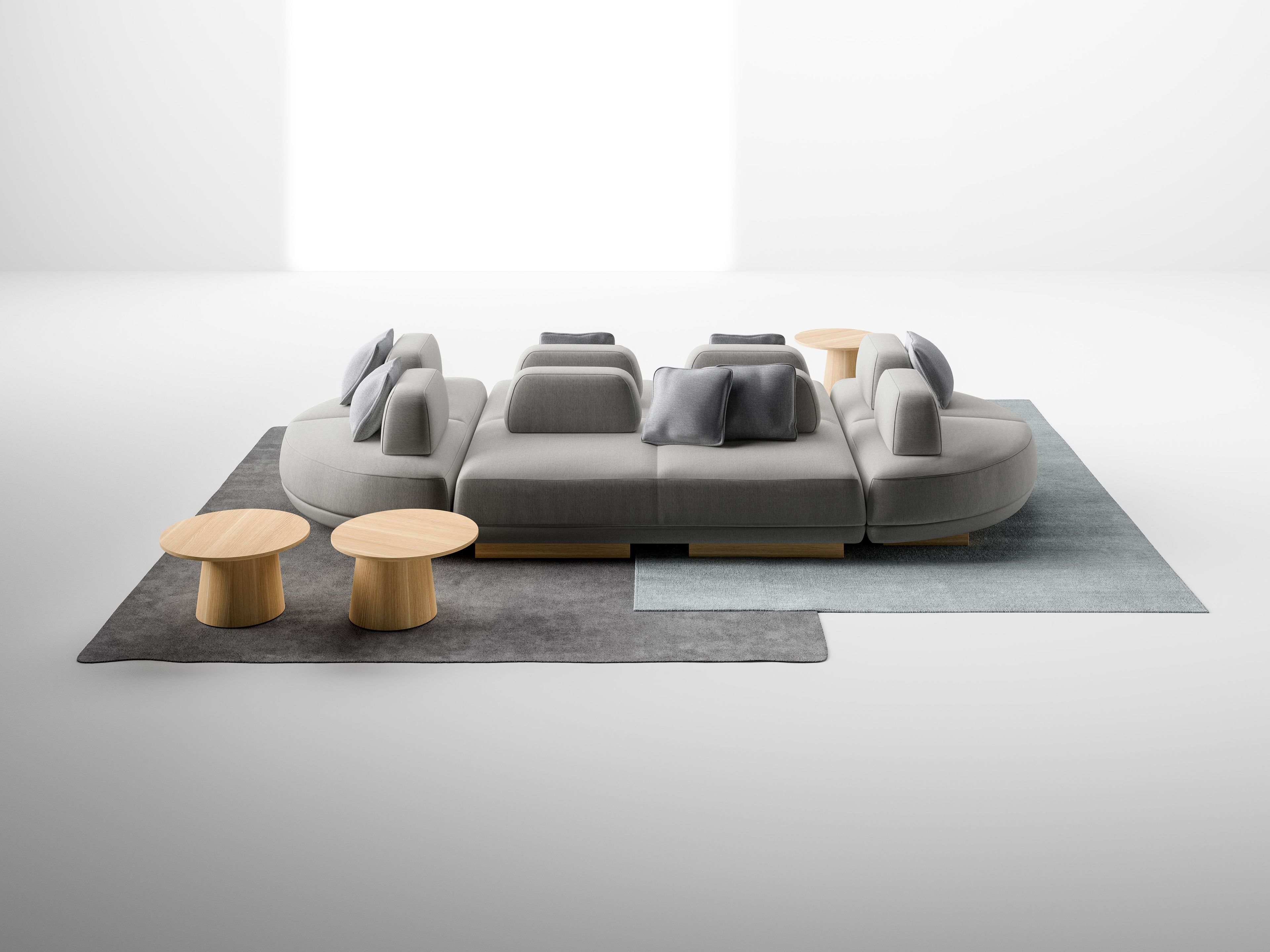 NODE+ sofa By La Cividina design Ben van Berkel / UNStudio
