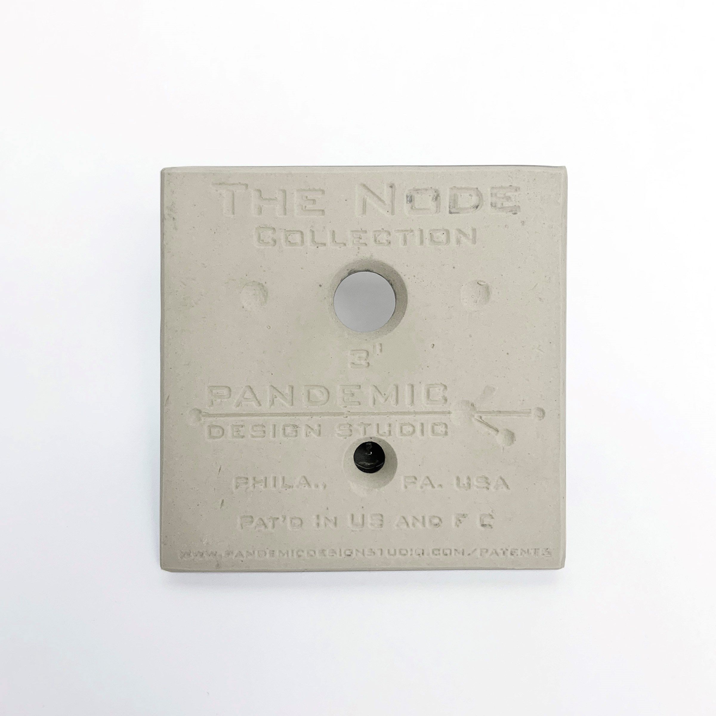 Modular ceramic wall planter NODE XS By Pandemic Design Studio design ...