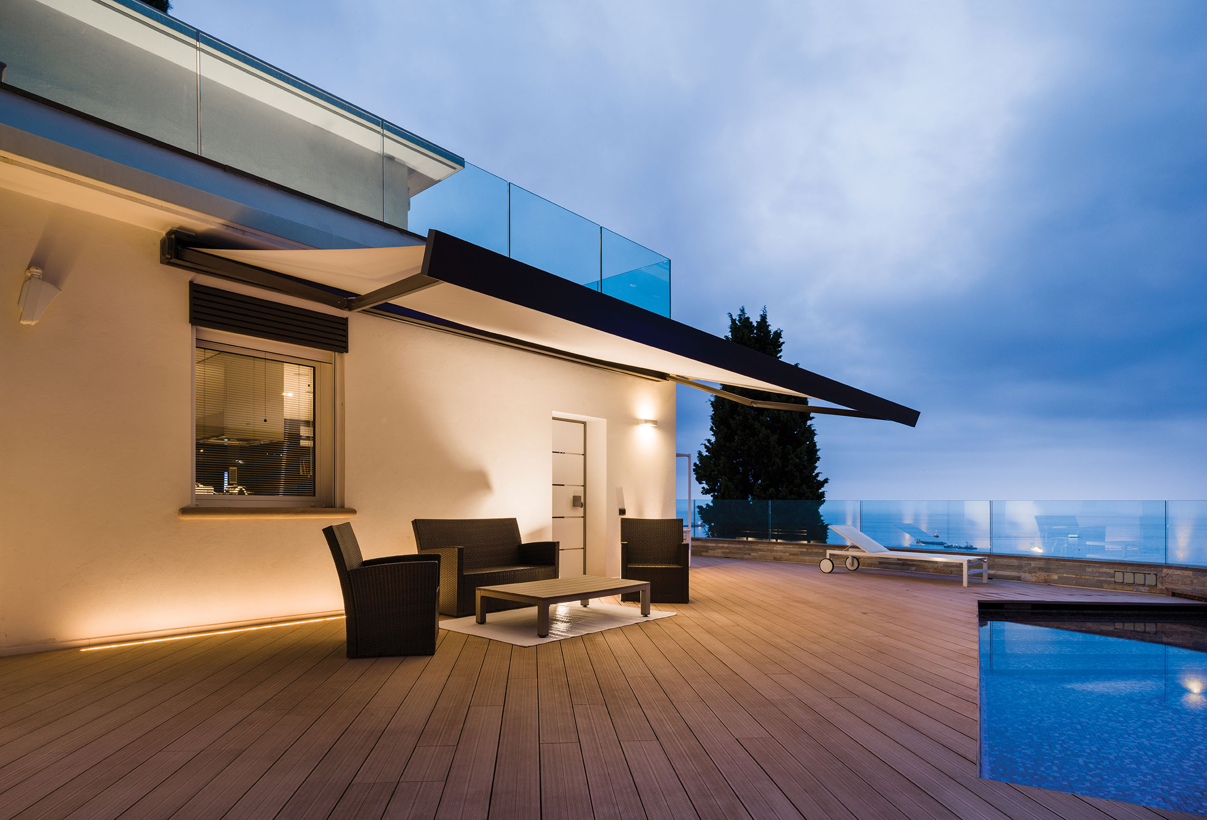 NODO Tenda da sole a bracci By GIBUS | design Meneghello Paolelli