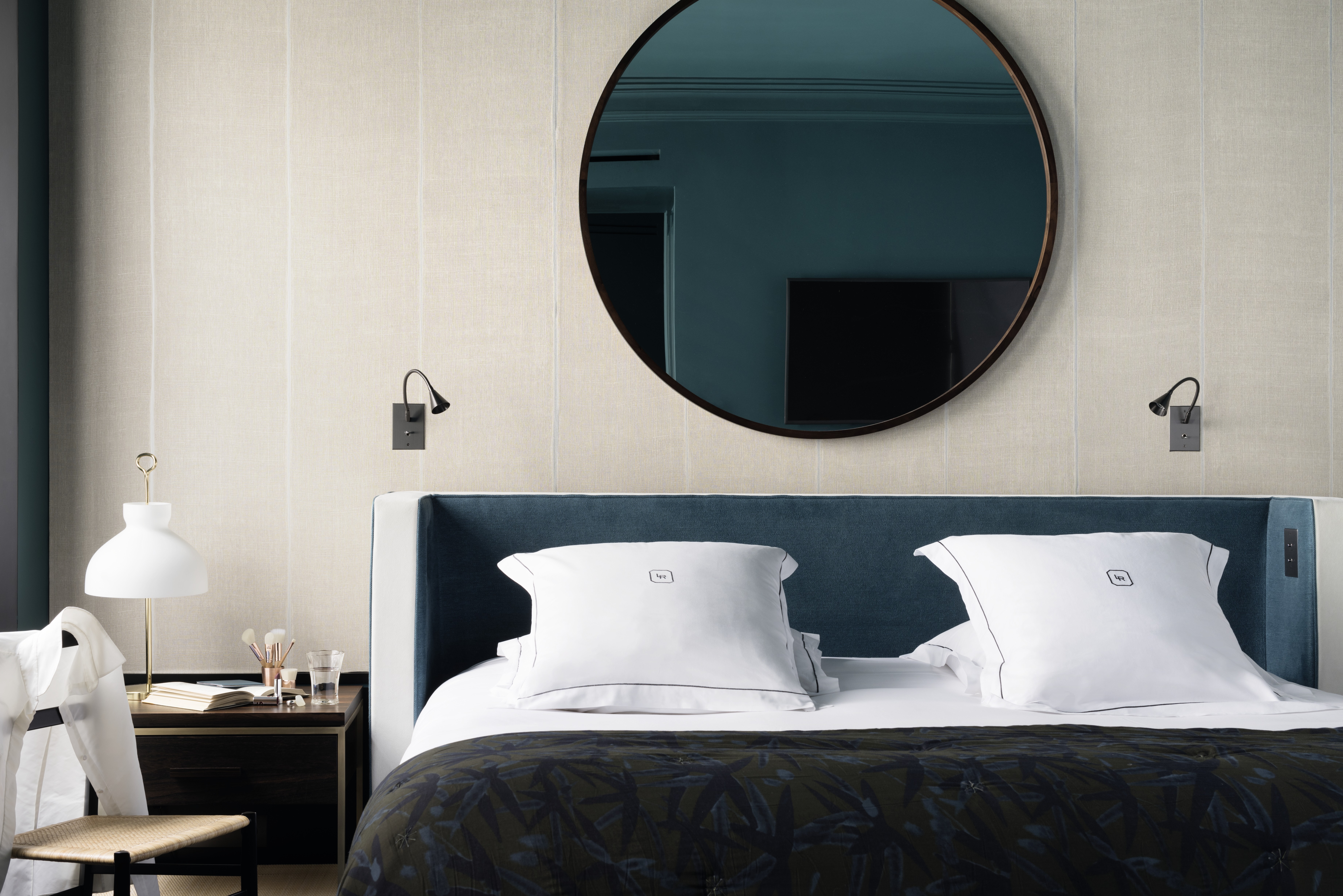 Antibacterial vinyl wall tiles NOMADES - SARI HPC By Élitis
