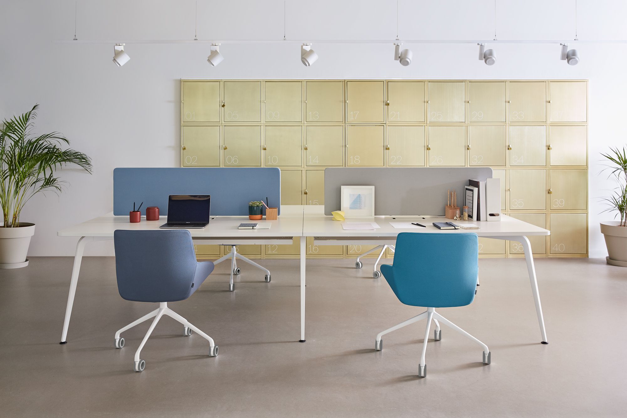 NOOM | Trestle-based chair Noom Collection By ACTIU design Alegre Design