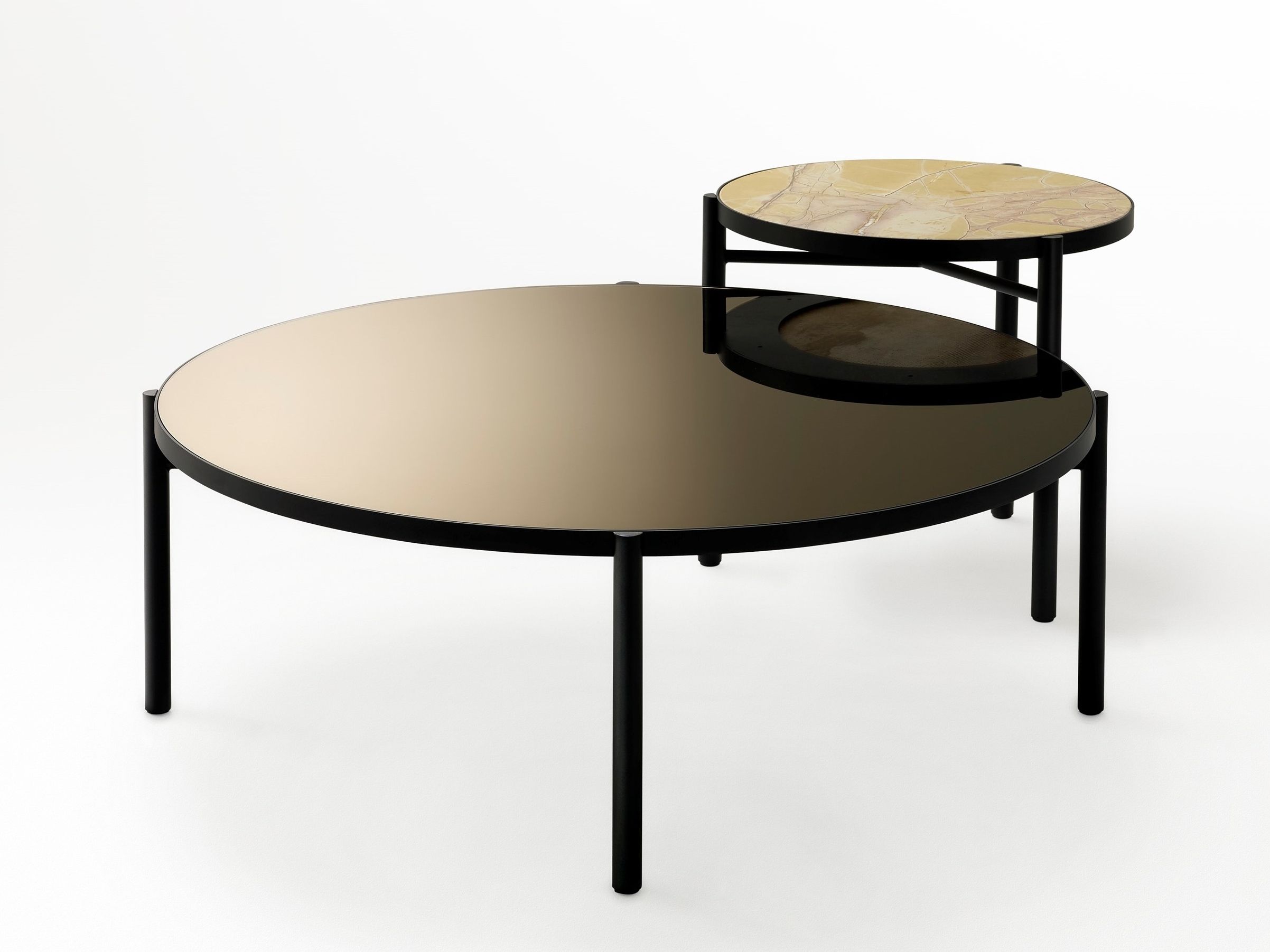NOON | Glass coffee table Noon Collection By Ross Gardam