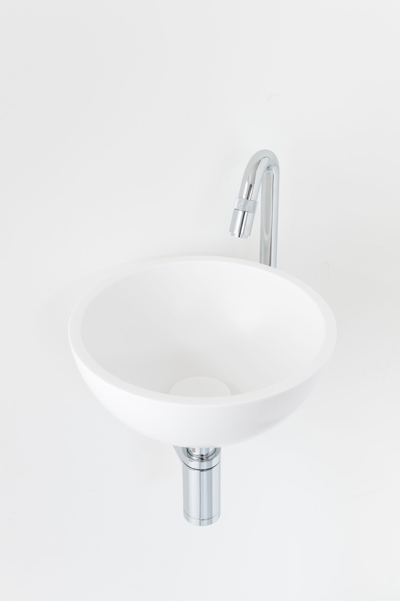 NOON | Handrinse basin Wall-mounted HIMACS handrinse basin round By Not ...