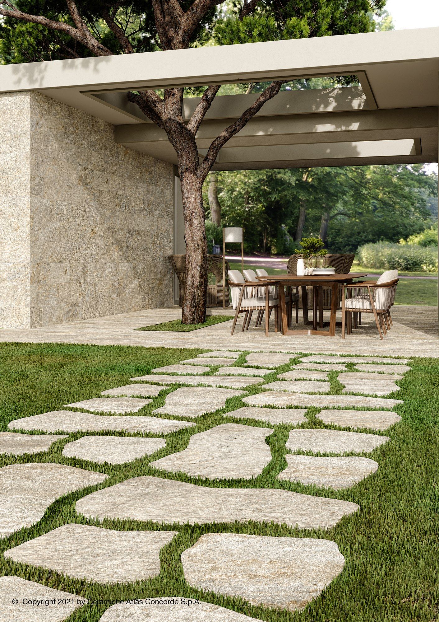 NORDE | Outdoor floor tiles By Atlas Concorde