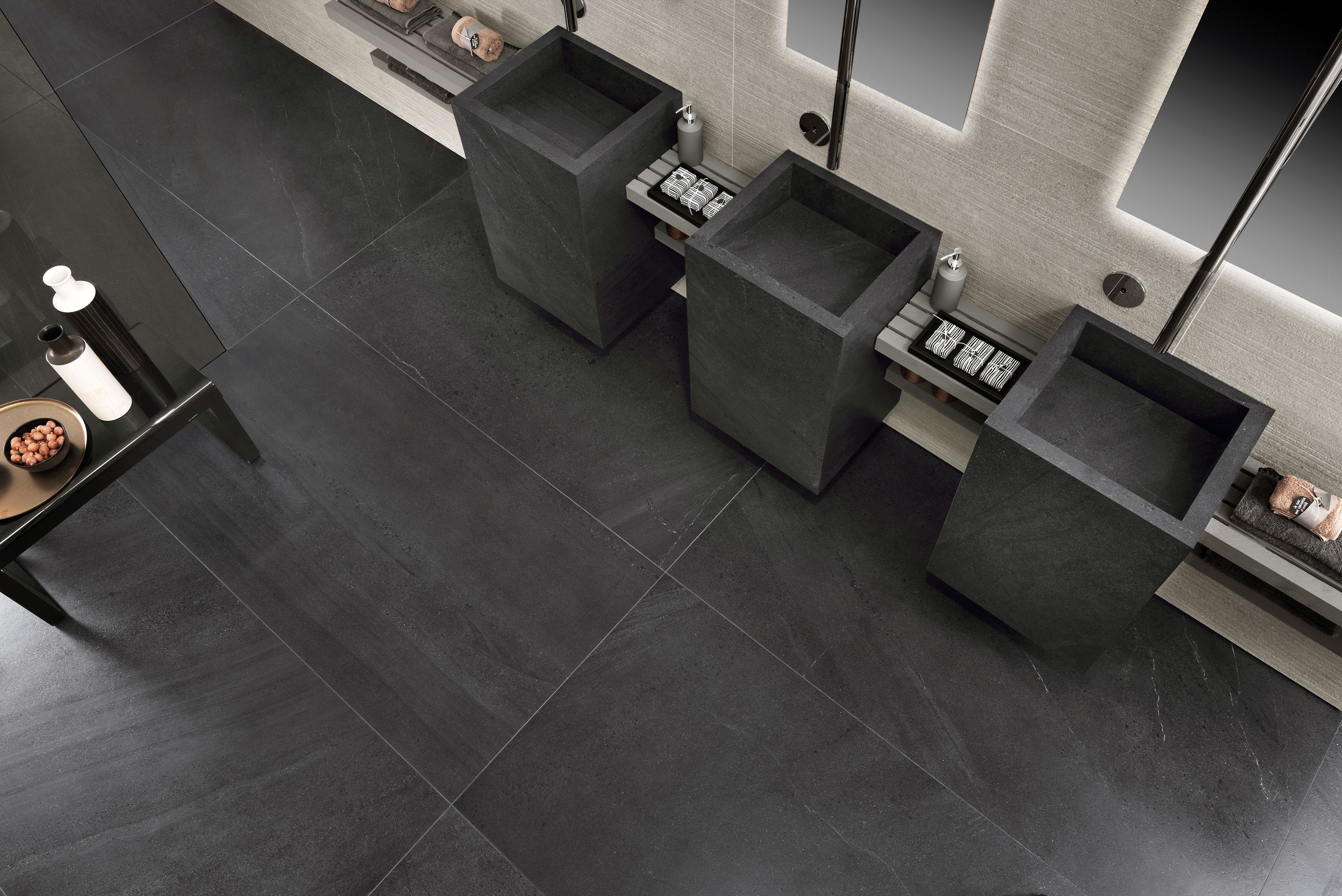 NORDIC STONE NORVEGIA Porcelain stoneware wall/floor tiles with stone ...