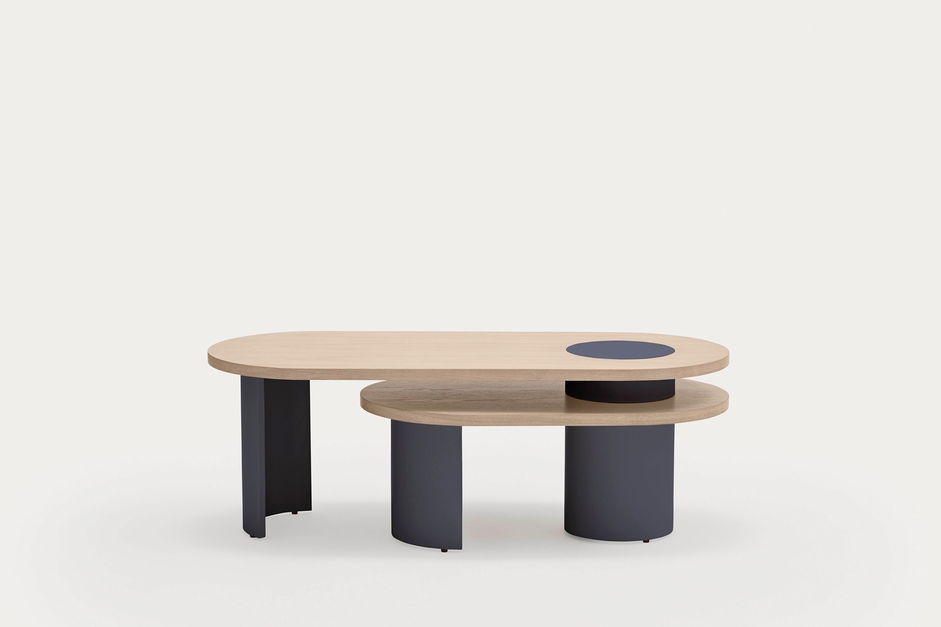 NORI | Coffee table Swivel wooden coffee table By TEULAT | design ...