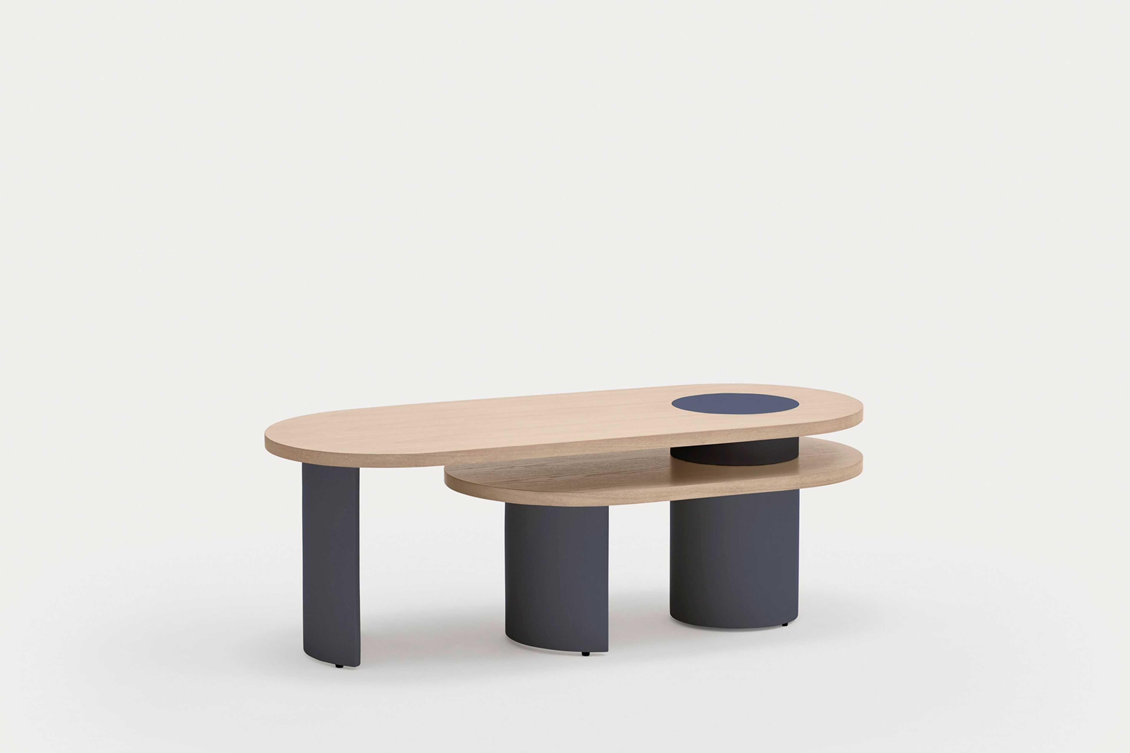 NORI | Coffee table Swivel wooden coffee table By TEULAT | design ...
