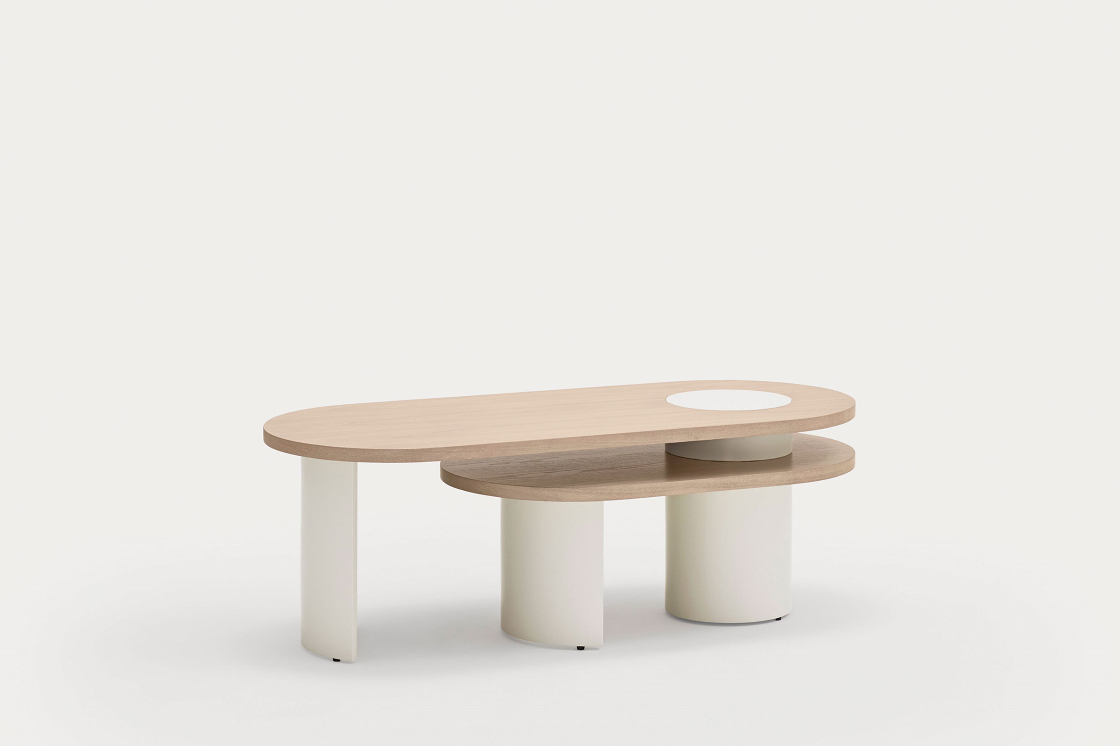 NORI | Coffee table Swivel wooden coffee table By TEULAT | design ...