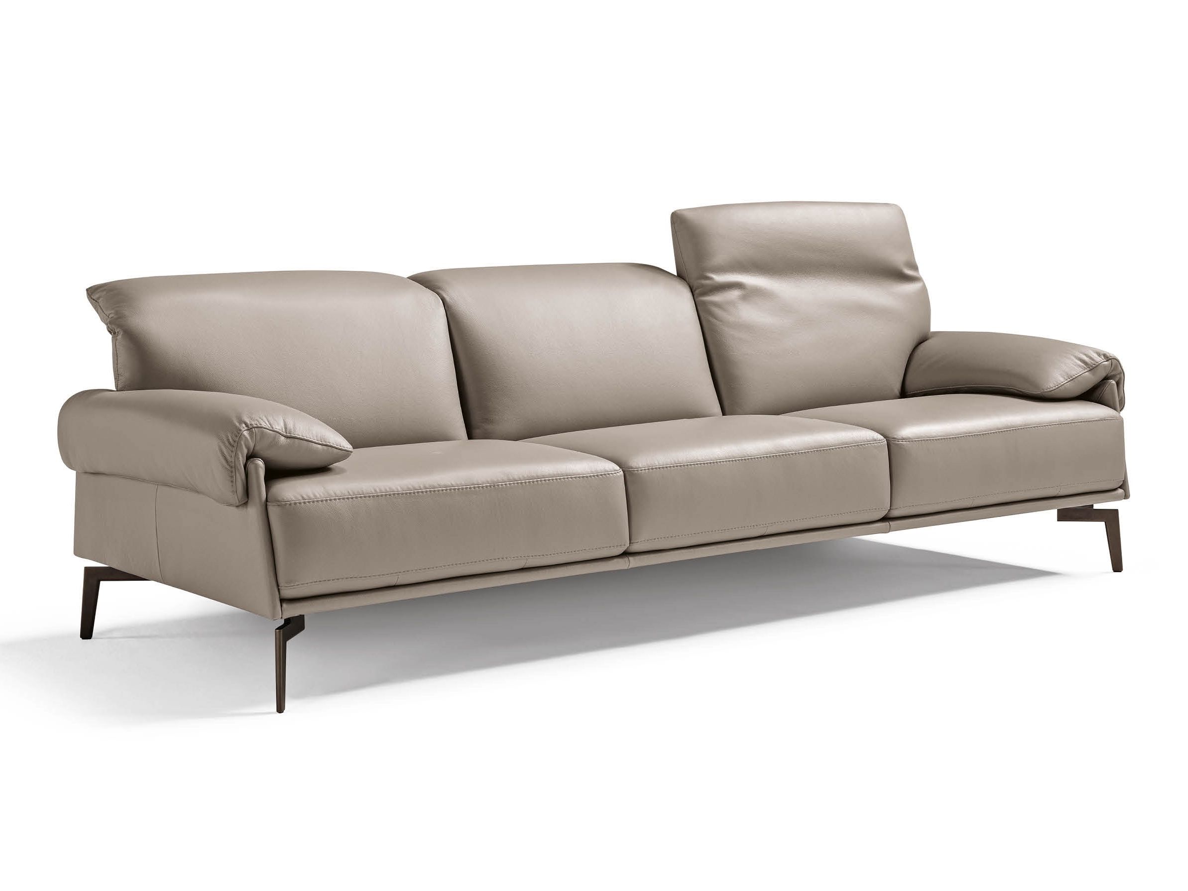 NORMA | 3 seater sofa 3 seater leather sofa By Max Divani