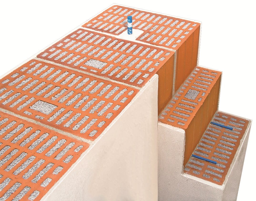 NORMABLOK PIÙ S40 MA Thermal insulating clay block By Fornaci Laterizi ...