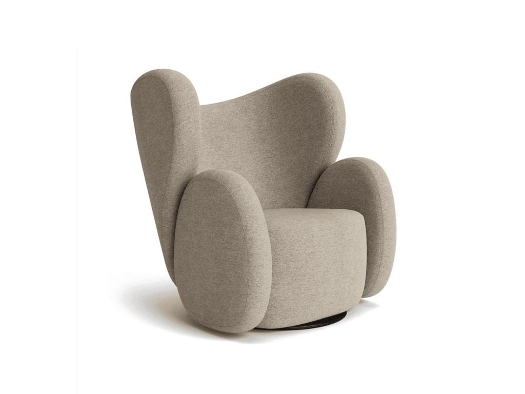 BIG BIG CHAIR Wing fabric armchair By NORR11 | design Tommy Hyldahl ...
