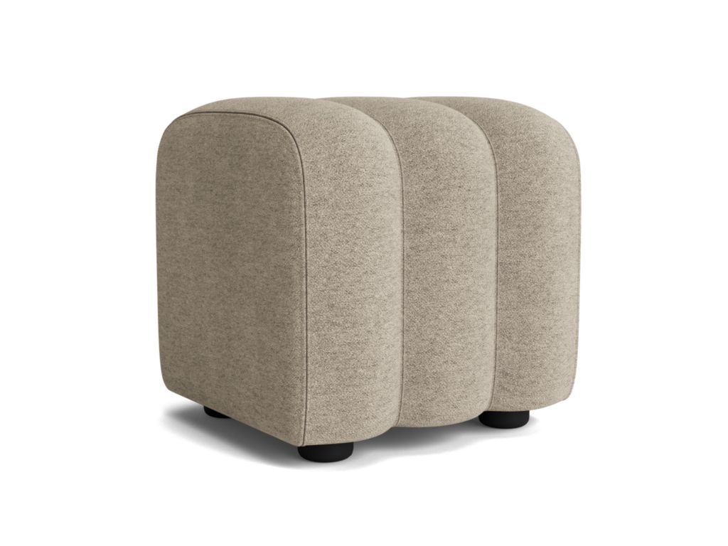 STUDIO Rectangular fabric pouf By NORR11