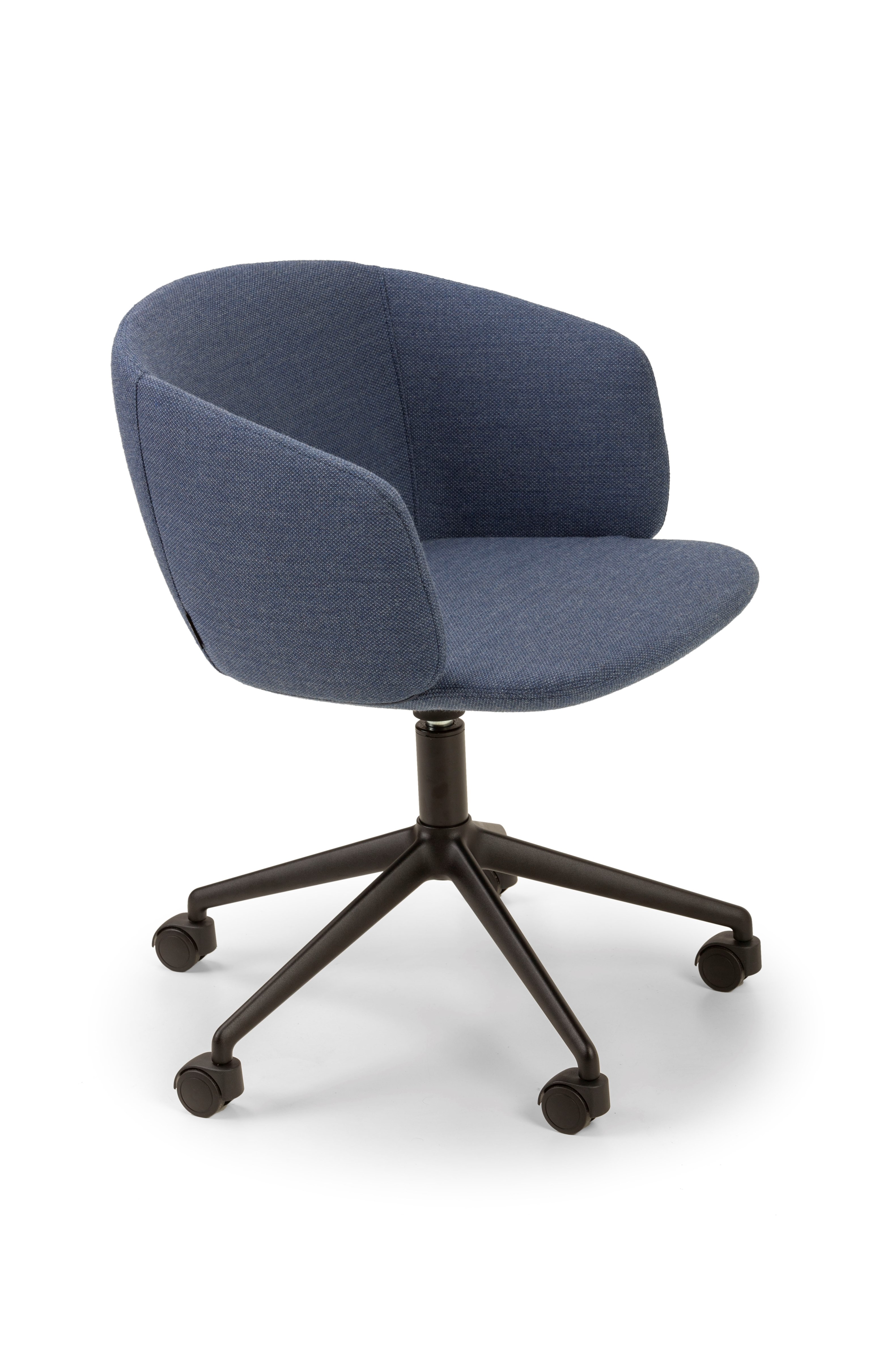 NOT MINI Swivel fabric office chair with castors By True Design ...