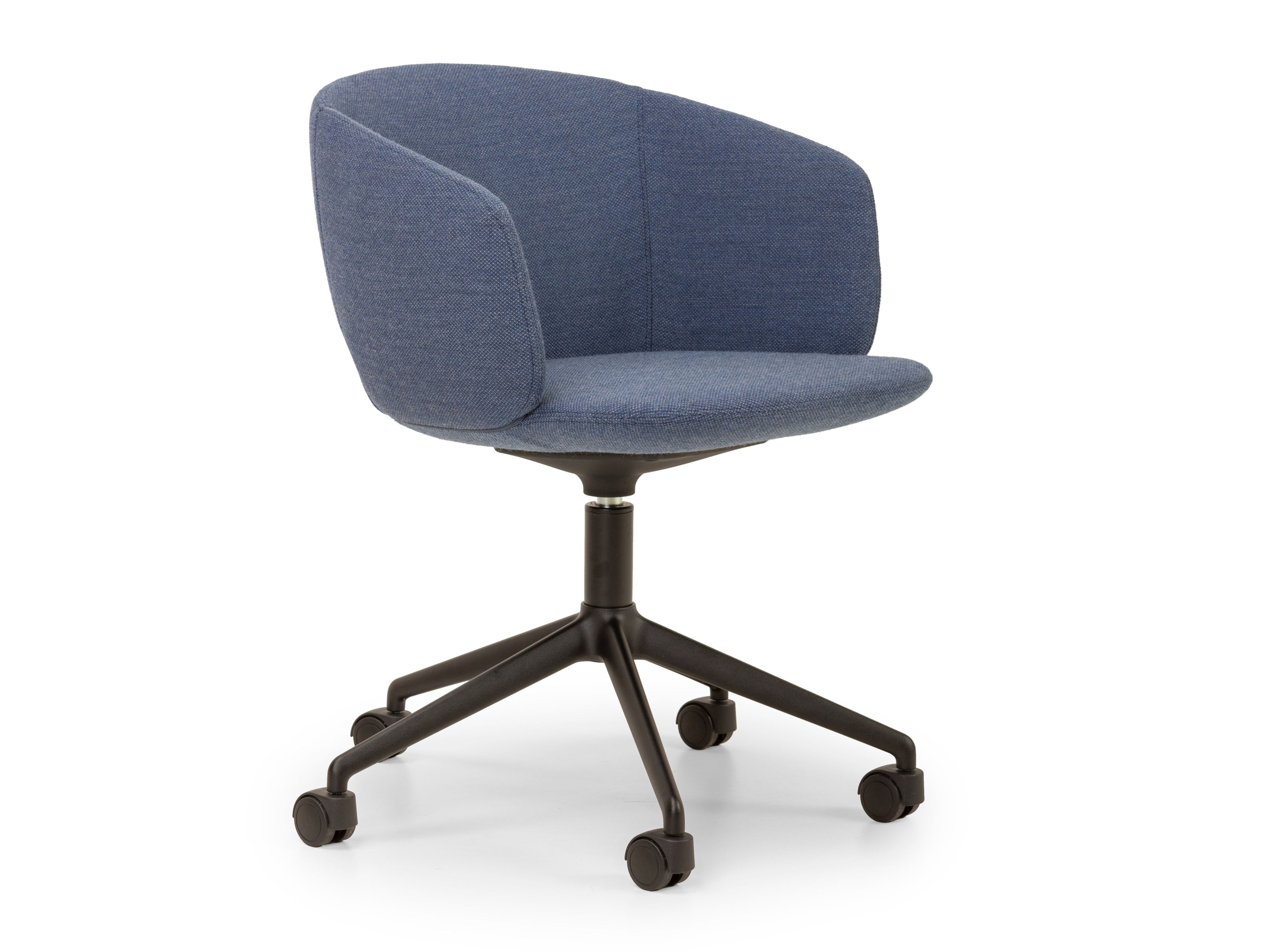 NOT MINI Swivel fabric office chair with castors By True Design ...