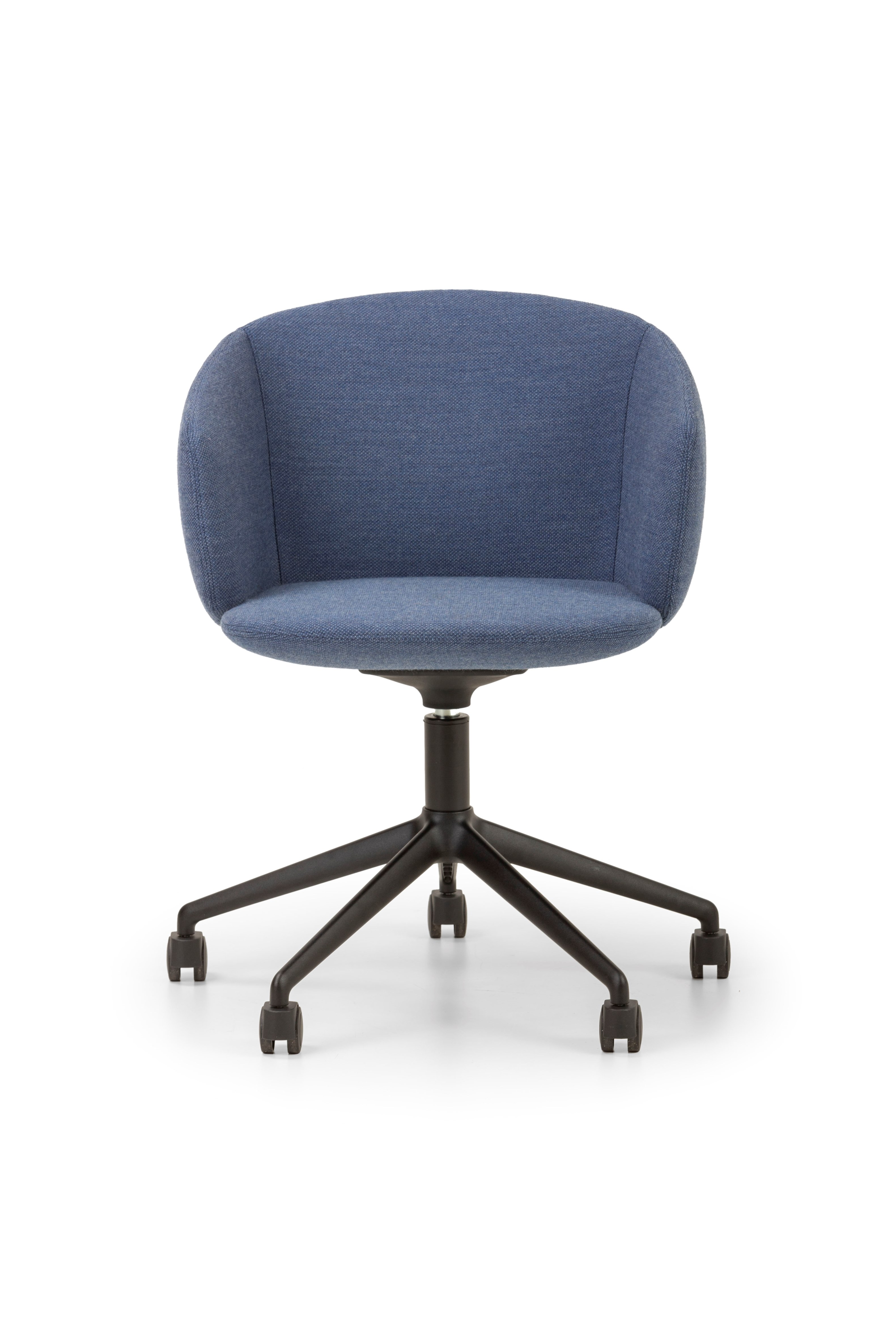 NOT MINI Swivel fabric office chair with castors By True Design ...