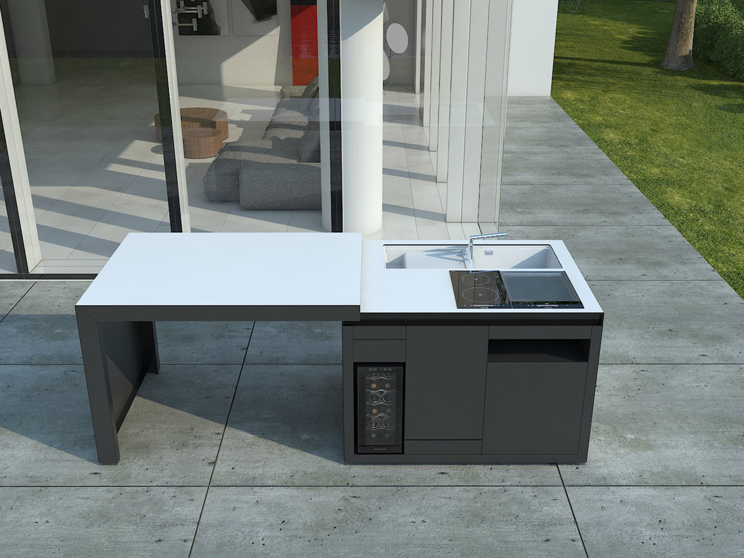 NOTA Outdoor kitchen By Dizzconcept | design Darko Špiljarić