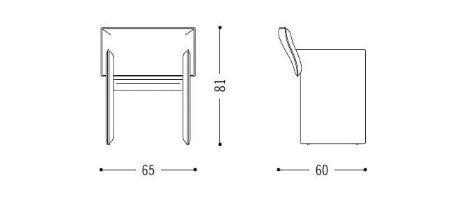 NOTO | 椅子 Noto系列 By COR 设计师Pauline Deltour