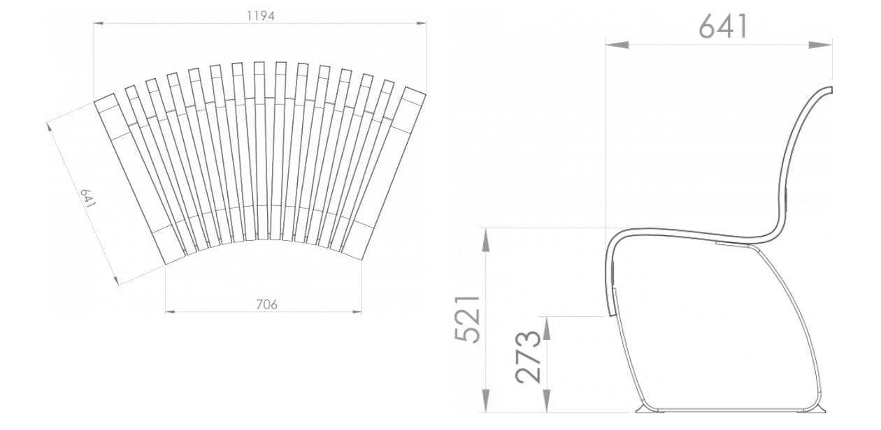 Modular bench seating with back NOVA C BACK ELEVATION Nova C Series ...