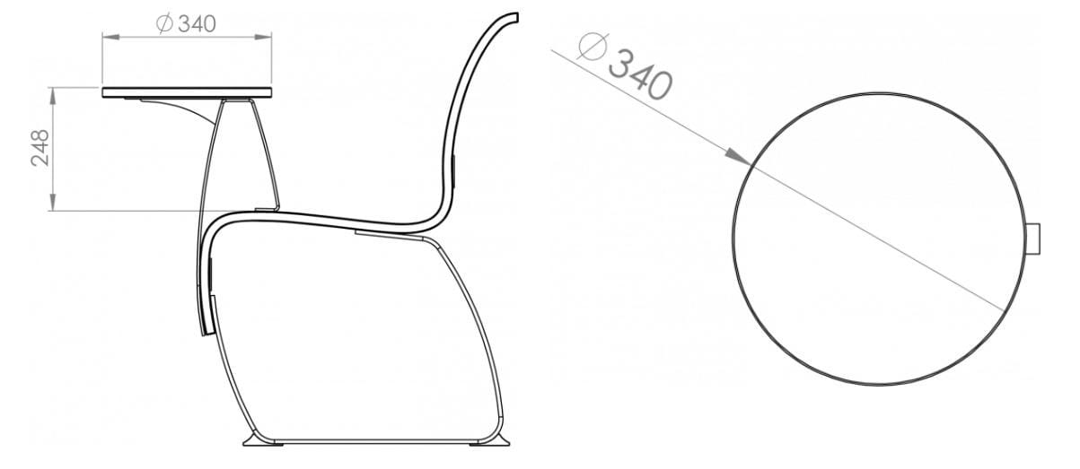 Modular bench seating with back NOVA C BACK ELEVATION Nova C Series ...