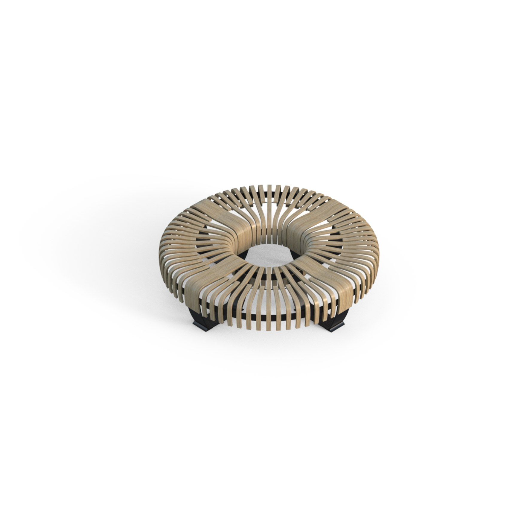 NOVA C BENCH By Green Furniture Concept design Johan Berhin