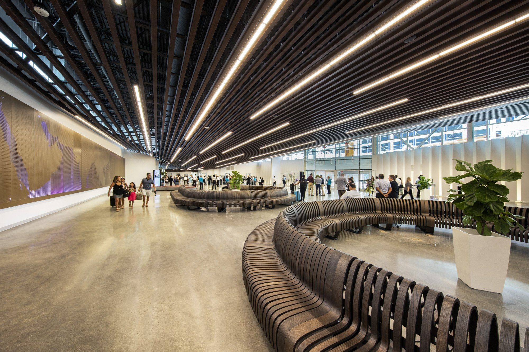 NOVA C DOUBLE BACK Curved Modular Bench with backrest double By Green ...