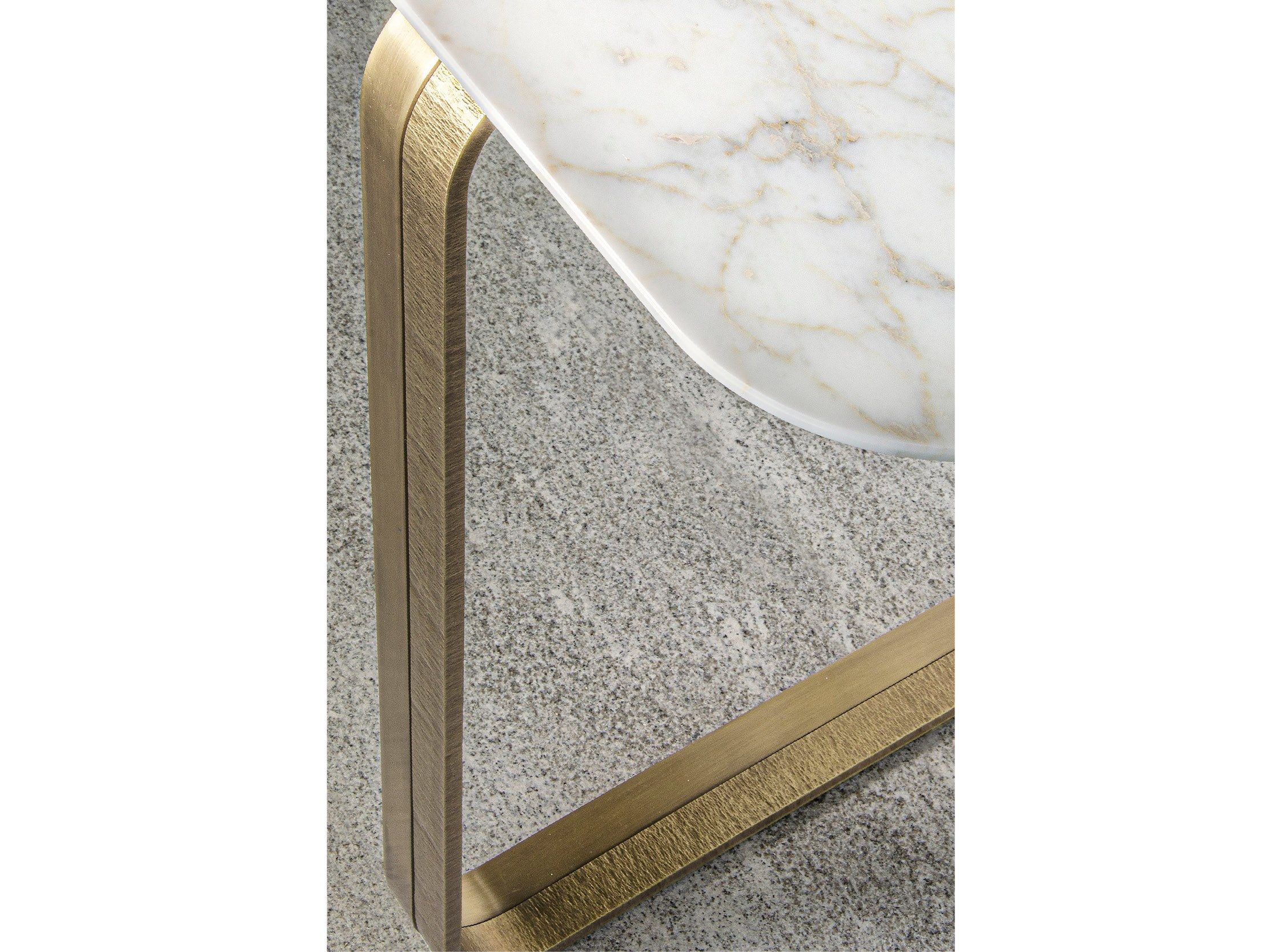 NOVA Rectangular marble console table By HESSENTIA | Cornelio Cappellini | design Luca Erba