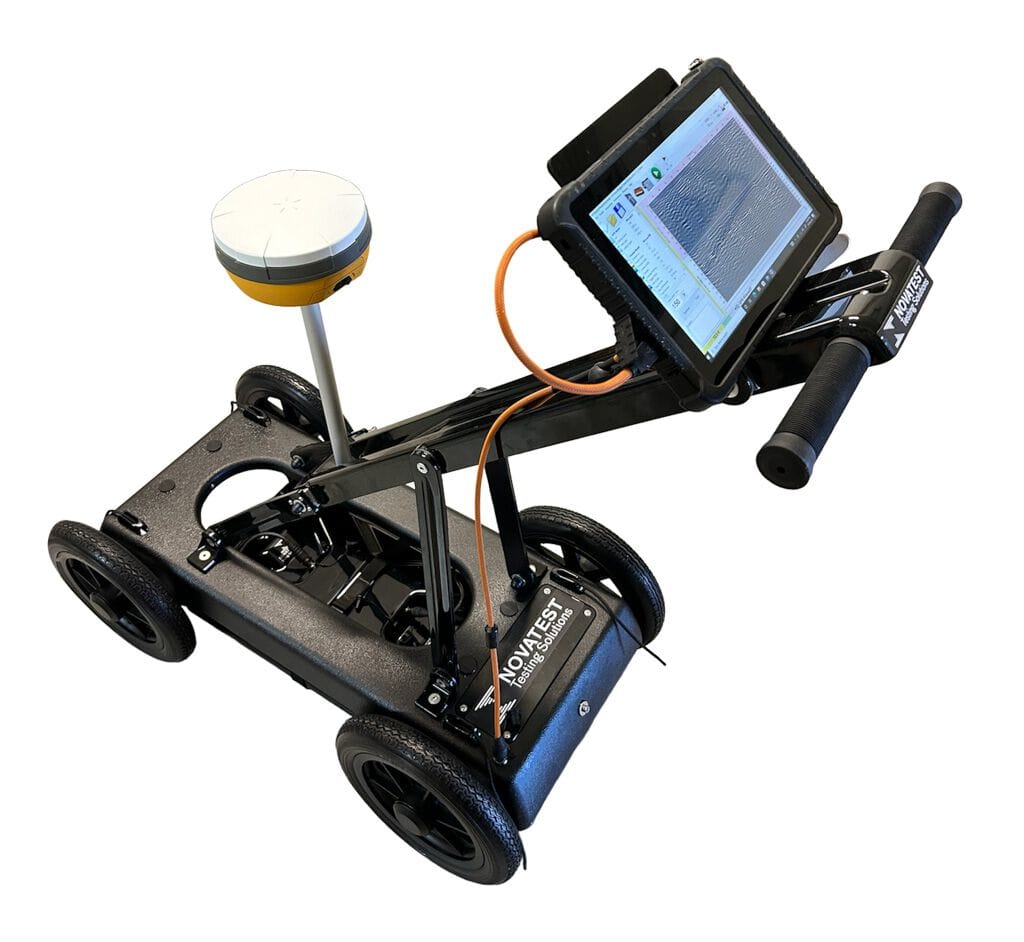 GPR SUBvysor Mono-frequency and multi-frequency GPR antennas By NOVATEST