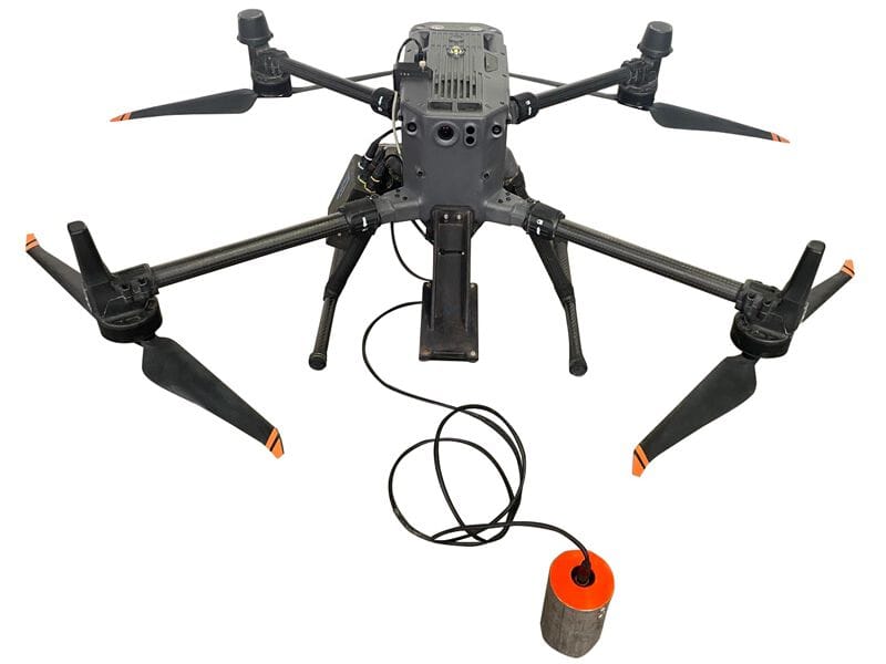 UAV ECHOSOUNDER Single-beam sonar for drone bathymetry By NOVATEST