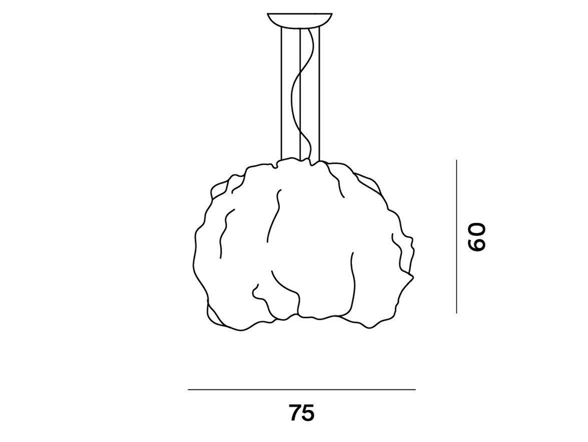 NUÉE Pendant lamp By Foscarini | design Marc Sadler