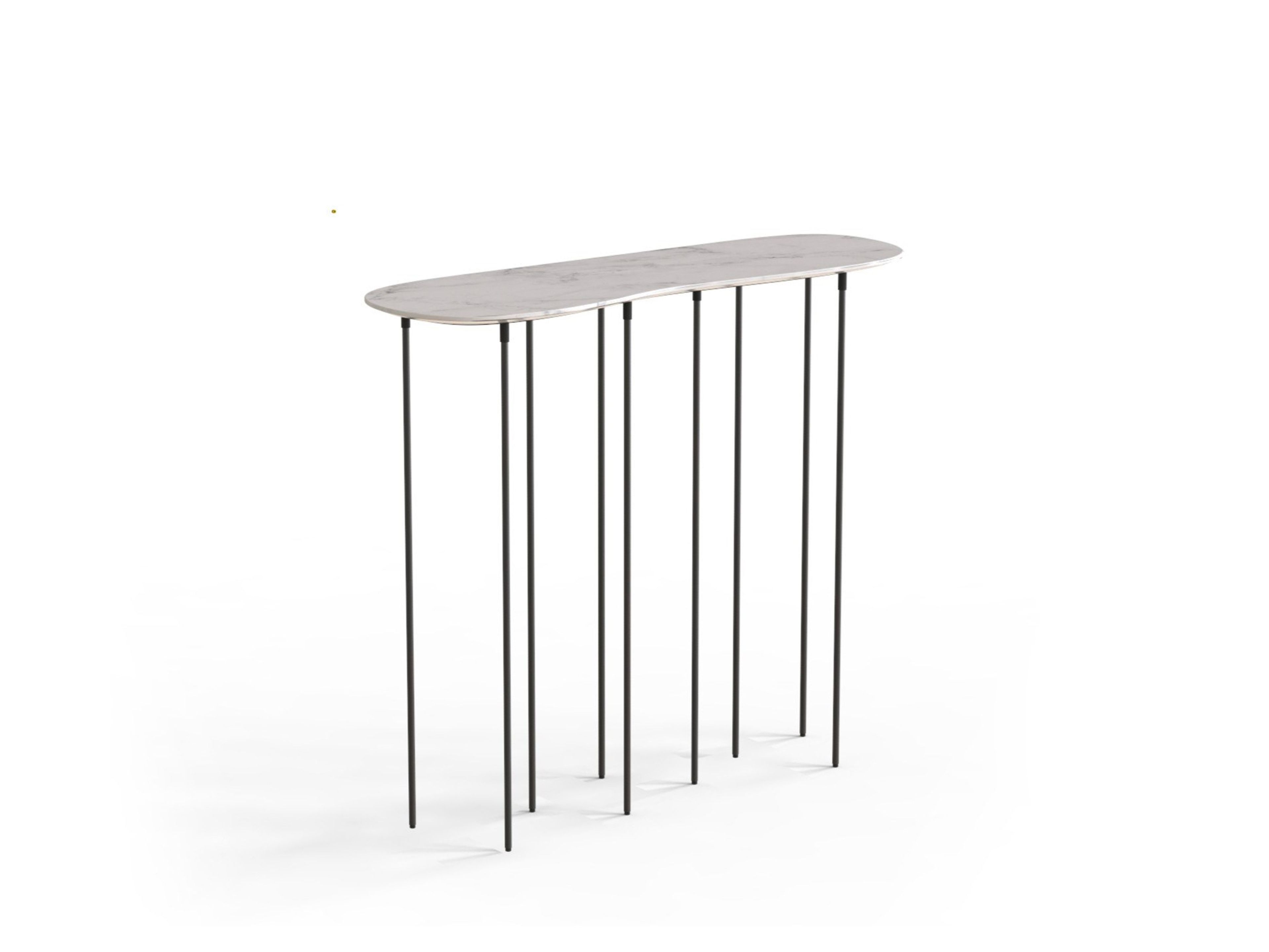Carrara marble console table NUAGE KUMO By BELULL design Emmanuel Gallina
