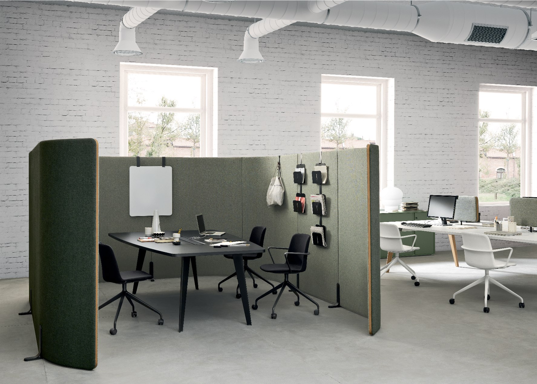 NUCLEO | Freestanding office screen By Martex