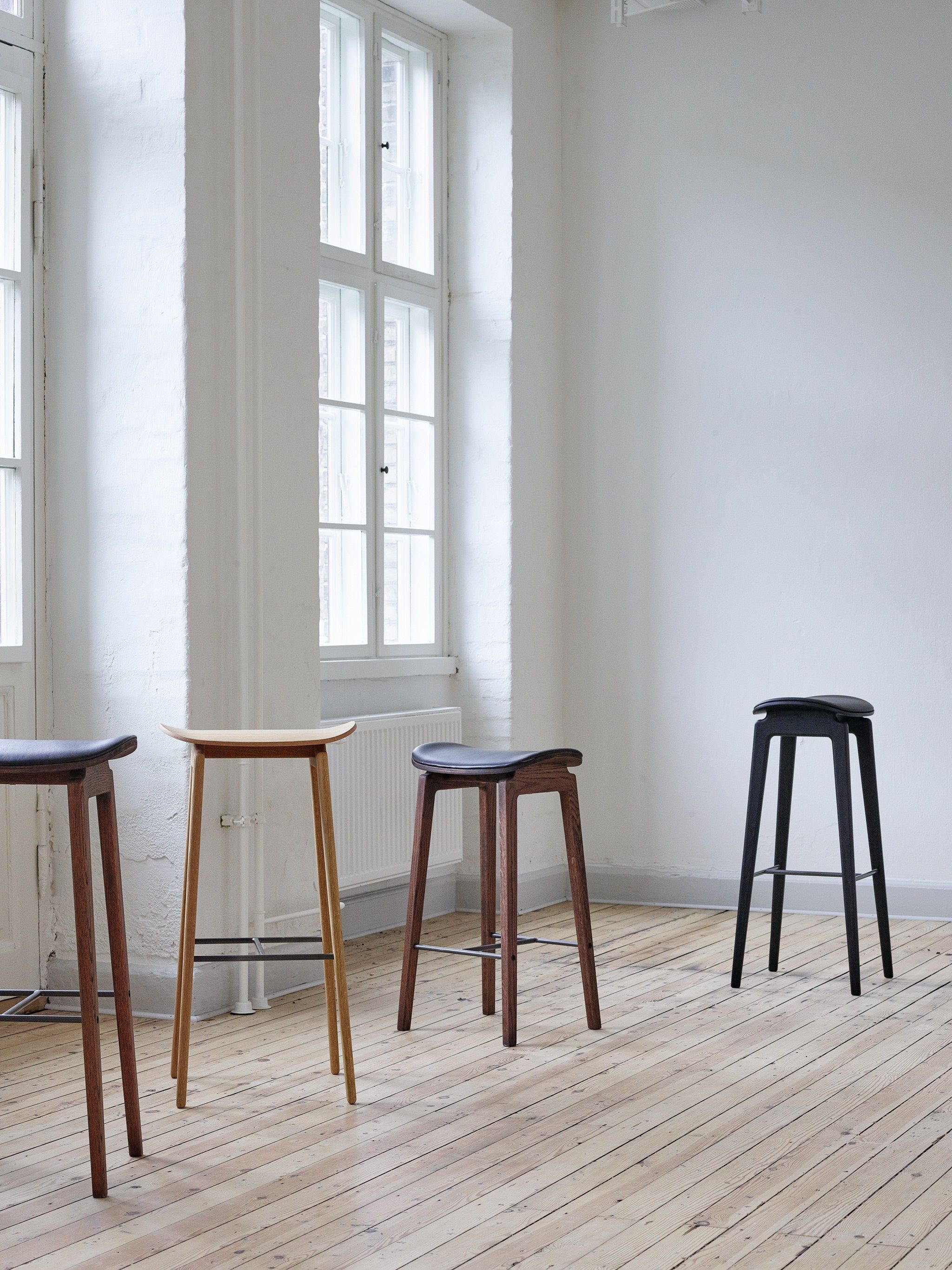 NY11 | Stool By NORR11 design Knut Bendik Humlevik, Rune Krøjgaard