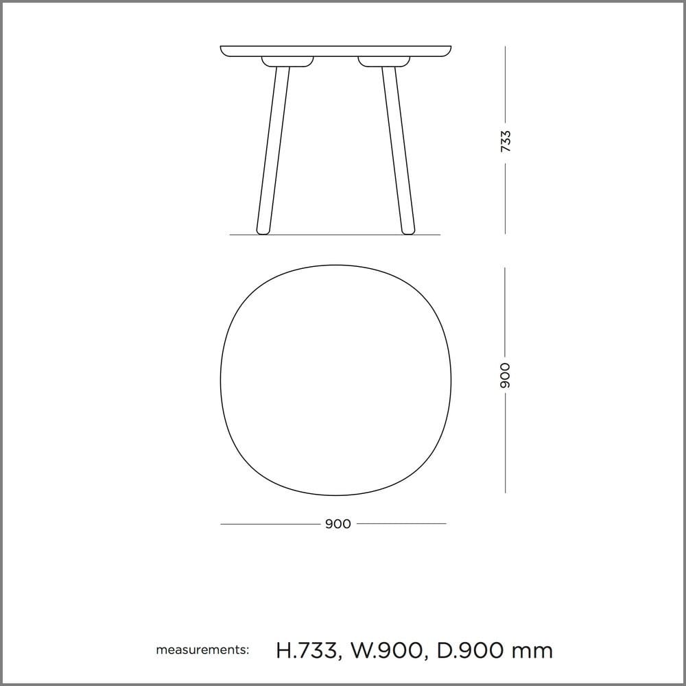 NAÏVE | Dining table By EMKO UAB design etc.etc.