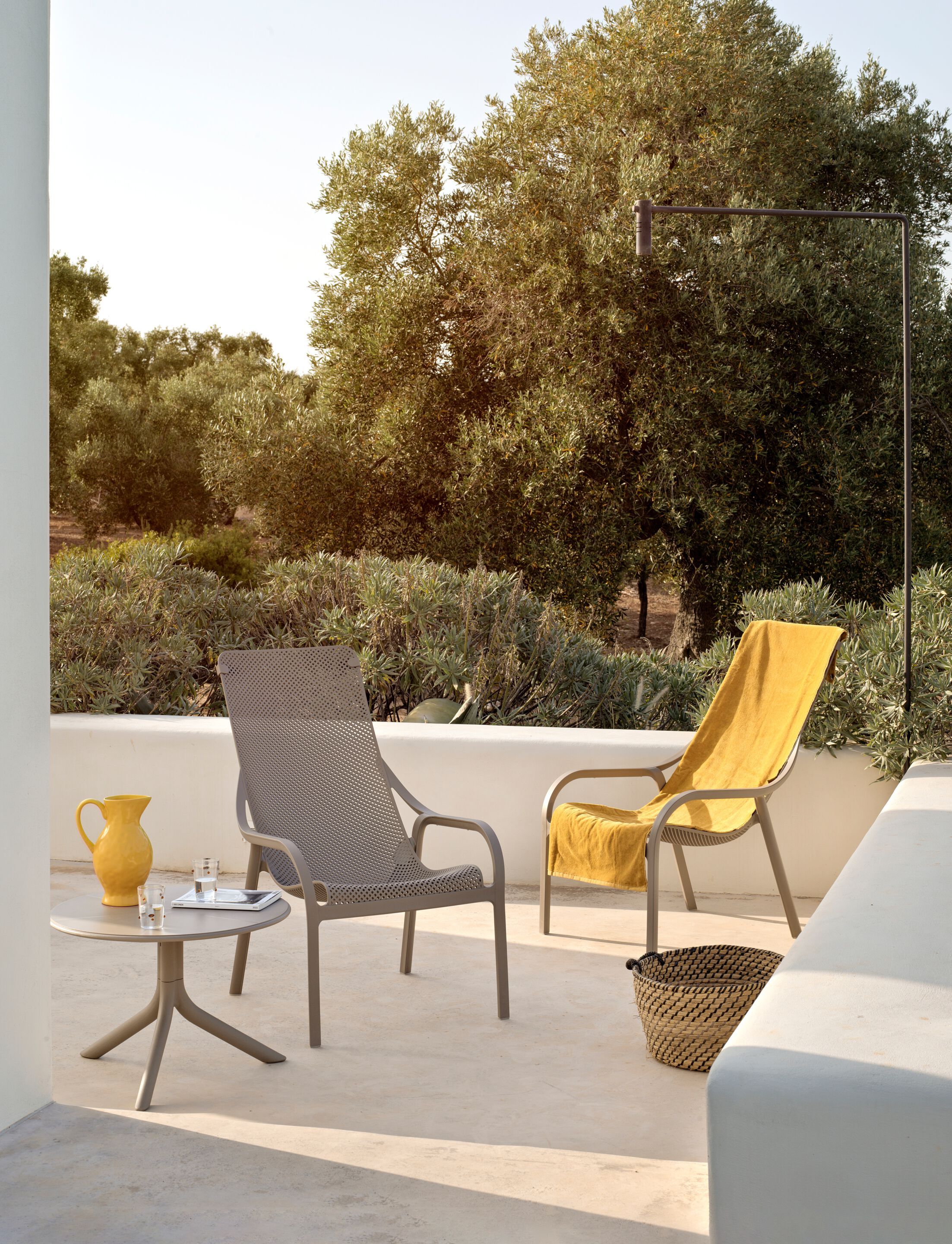 NET LOUNGE Poltrona da giardino By Nardi | design Raffaello Galiotto