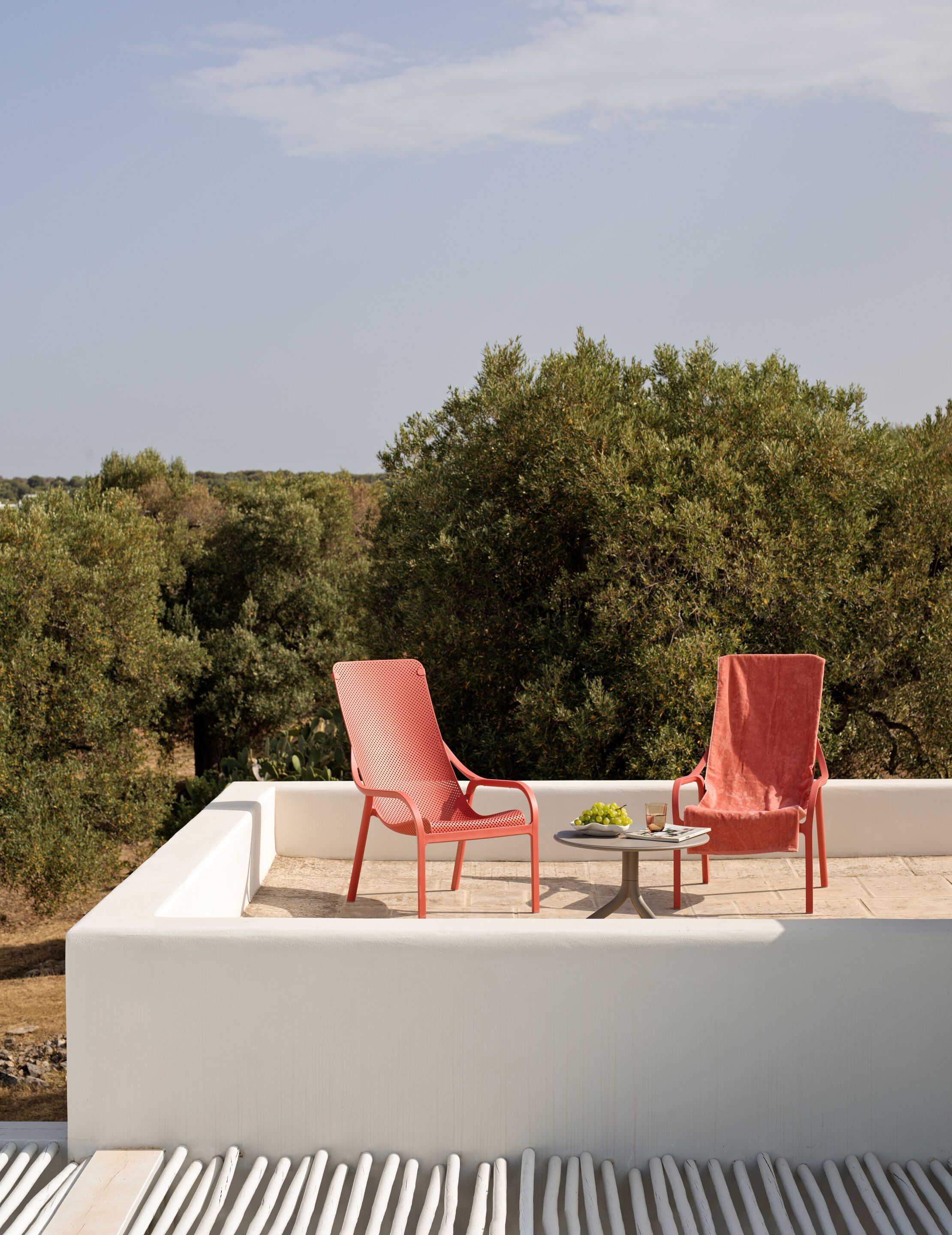 NET LOUNGE Poltrona da giardino By Nardi | design Raffaello Galiotto