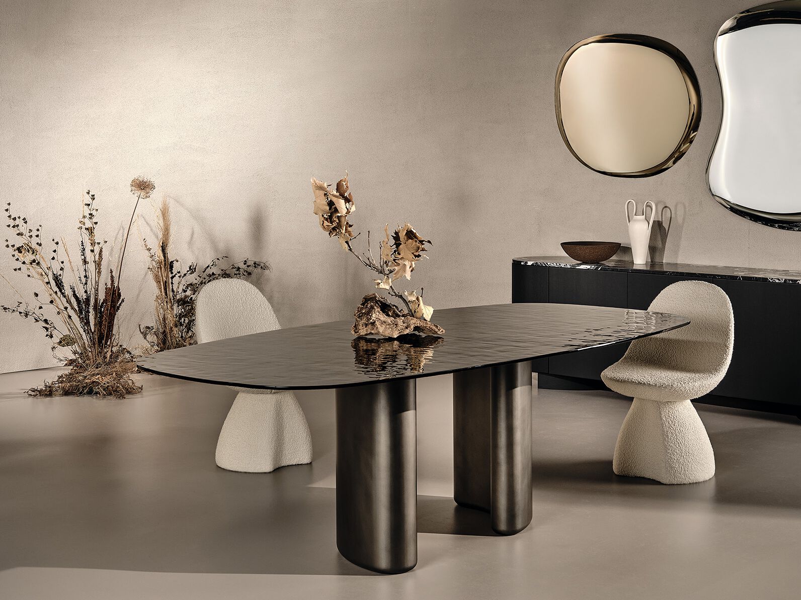 TIDE GLASS Table By Nature Design