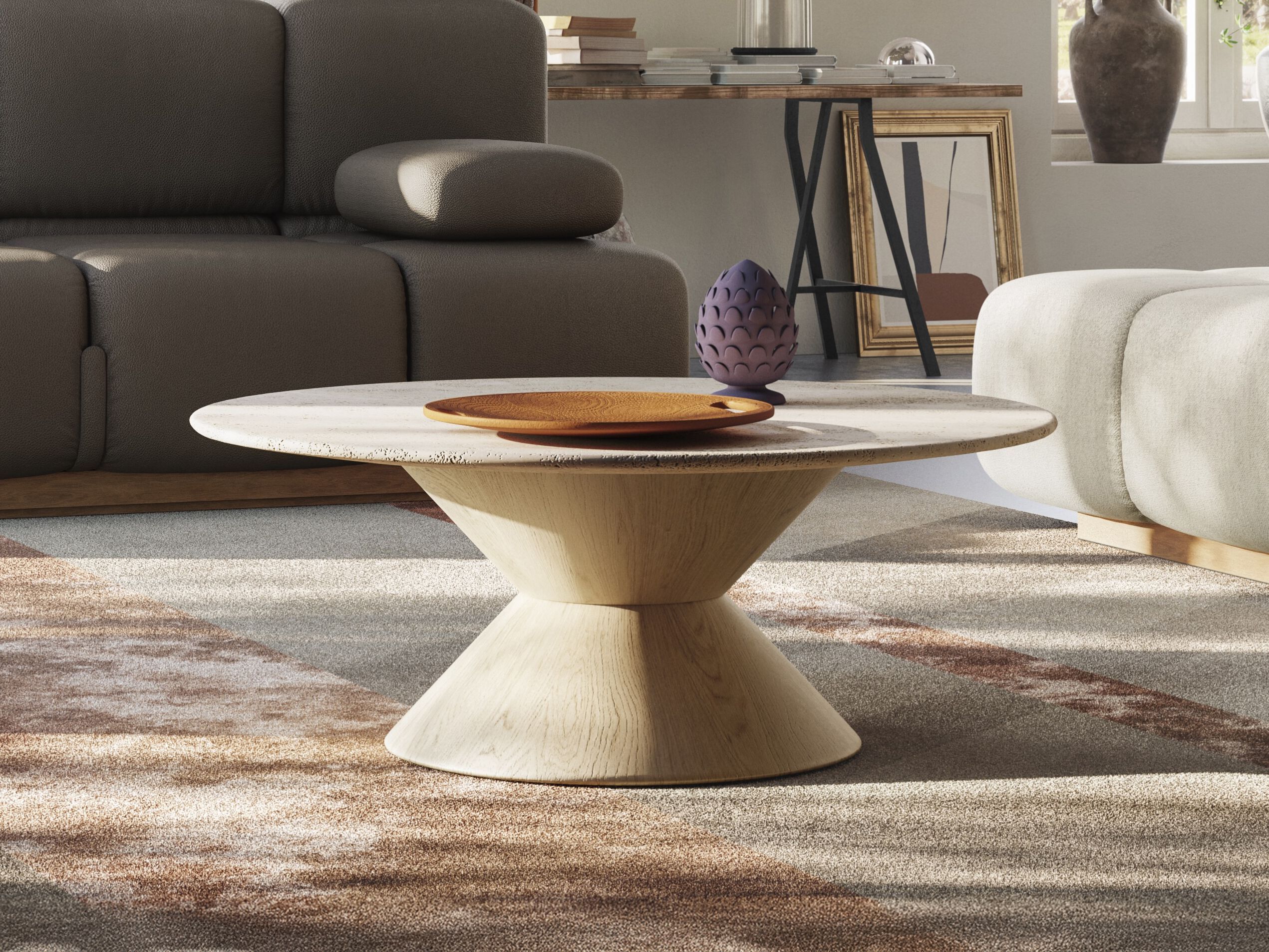 FEUDO 茶几 By Natuzzi Italia