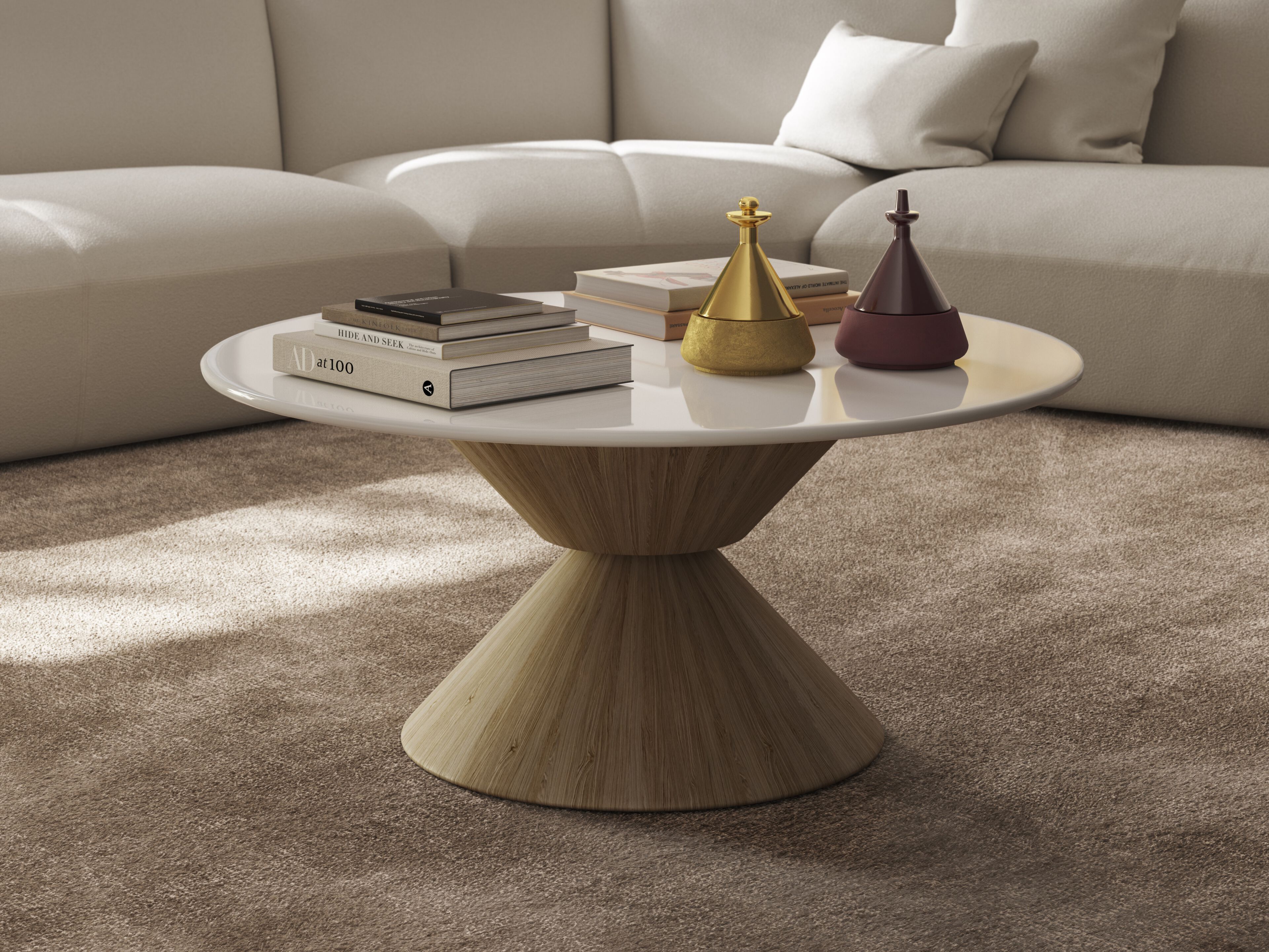 FEUDO 茶几 By Natuzzi Italia