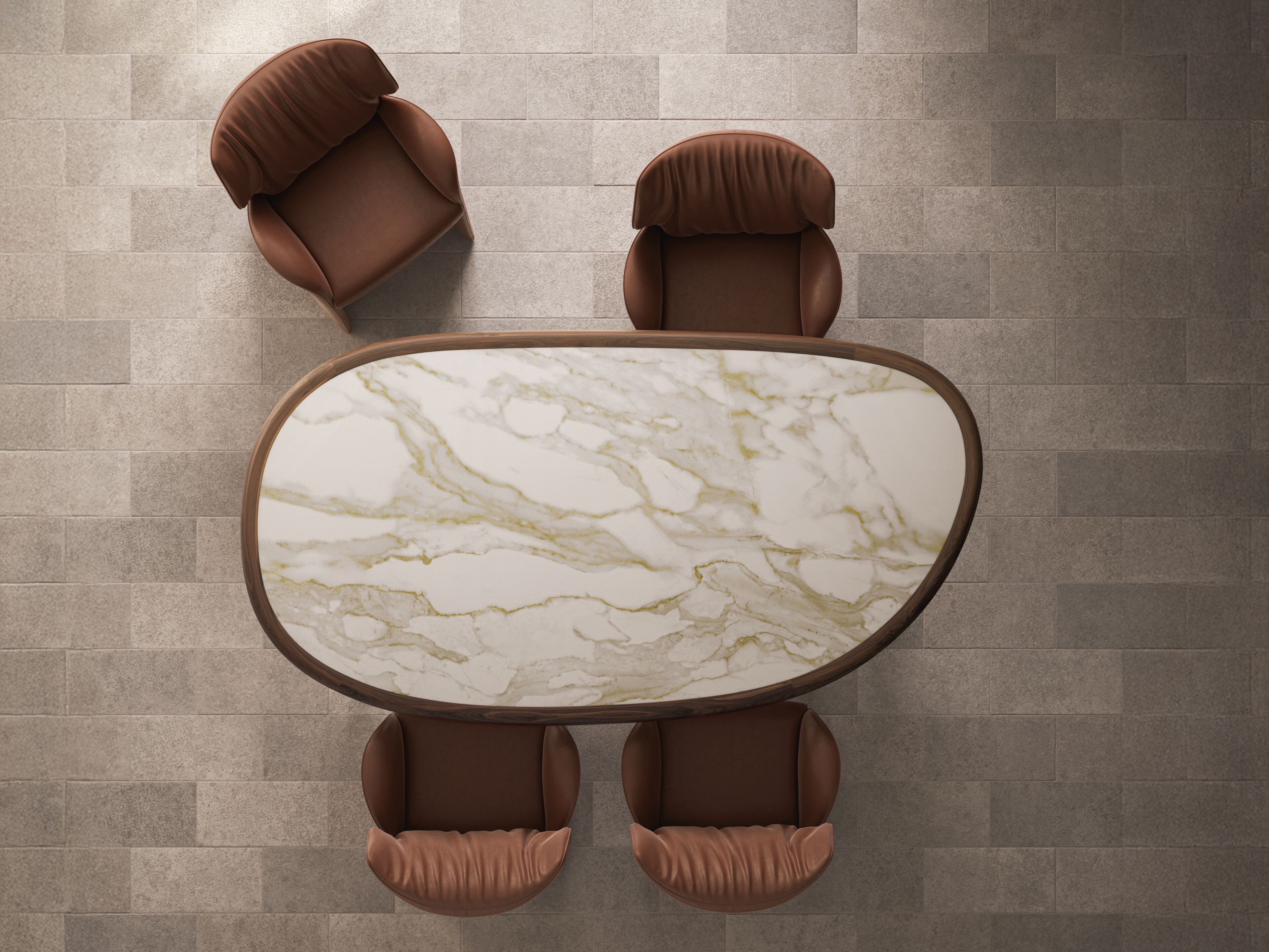 GUTTA Стол By Natuzzi Italia | design Massimo Iosa Ghini