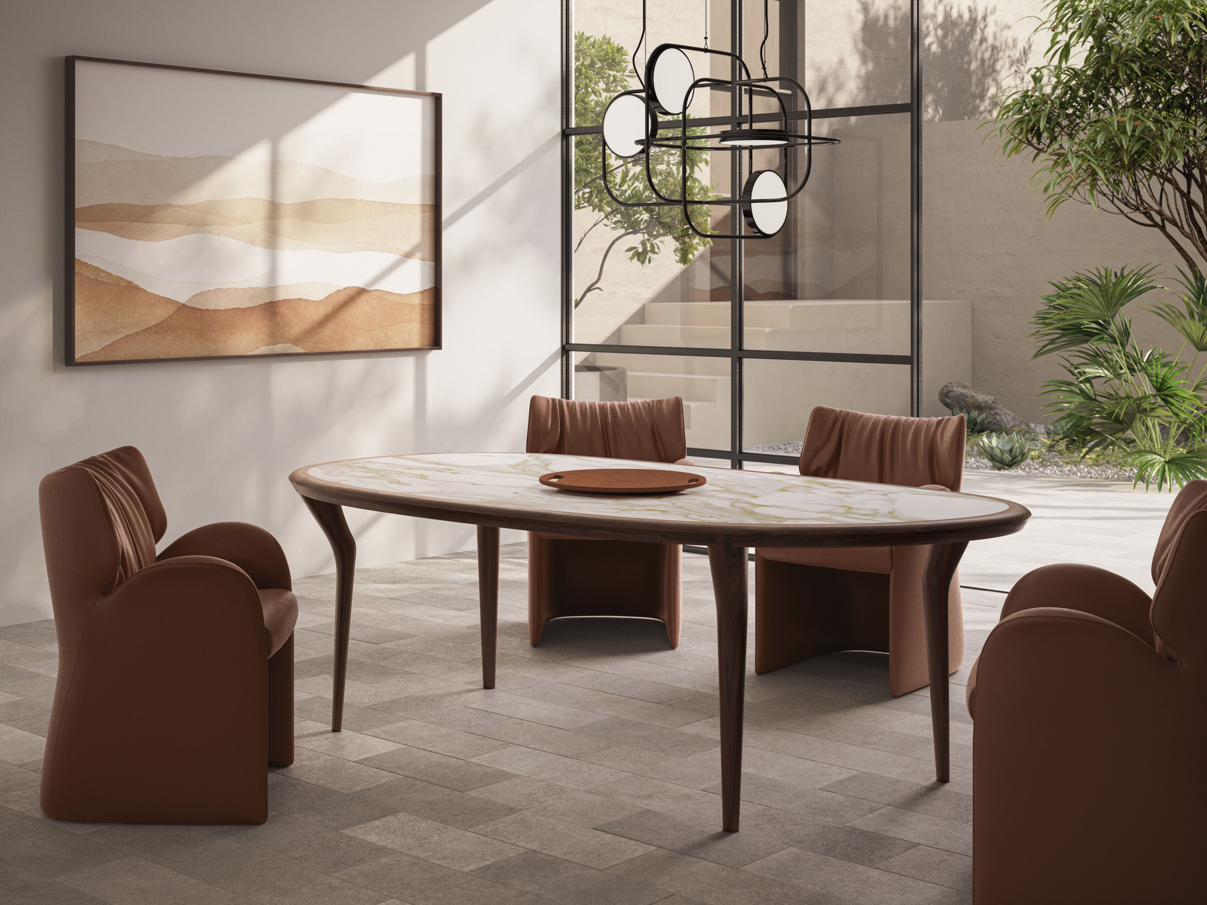 GUTTA Стол By Natuzzi Italia | design Massimo Iosa Ghini