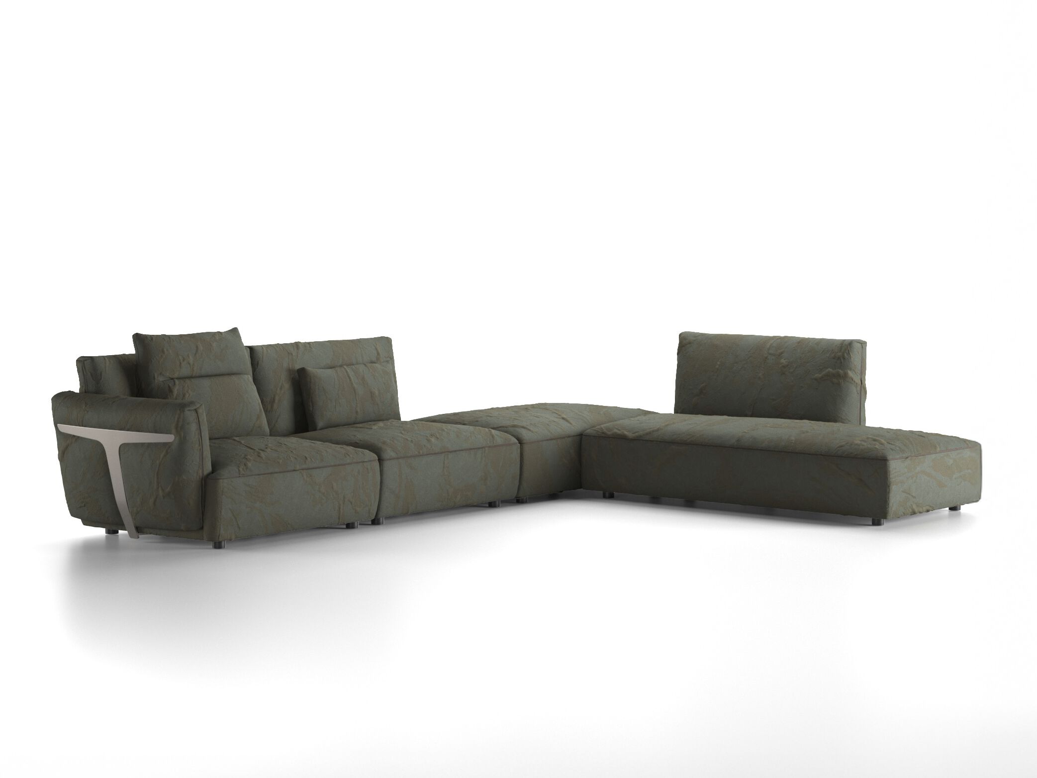HERMAN Corner fabric sofa By Natuzzi Italia | design Maurizio Manzoni ...