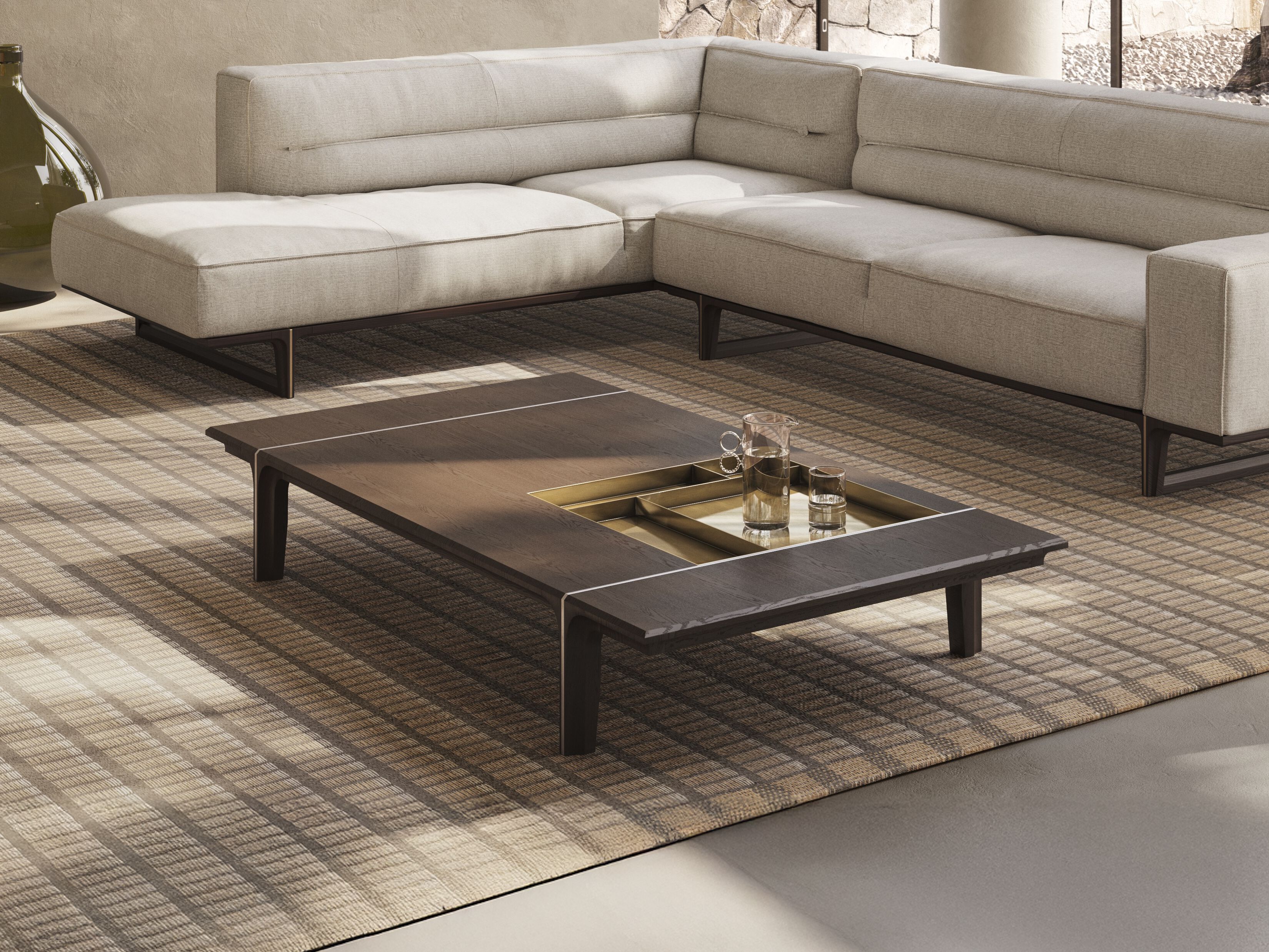 KENDO Coffee table By Natuzzi Italia | design Maurizio Manzoni, Roberto ...