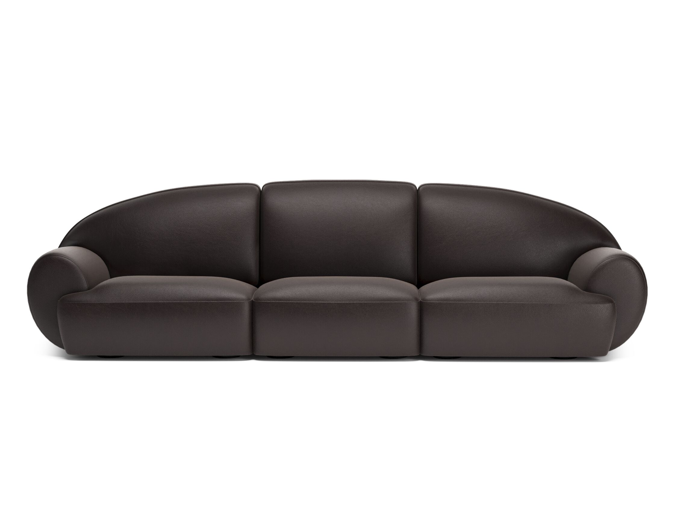 MEMORIA 3 seater leather sofa By Natuzzi Italia