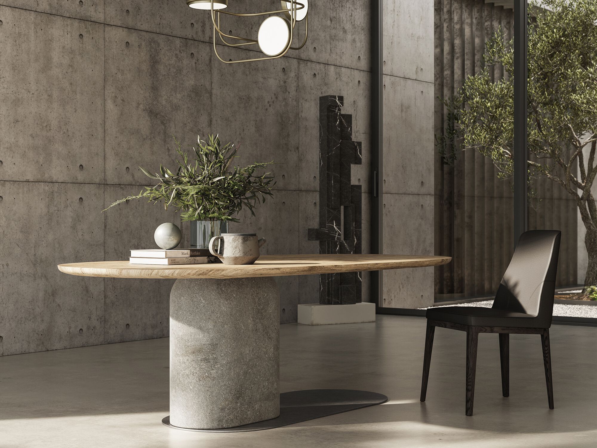OMBRA Table By Natuzzi Italia